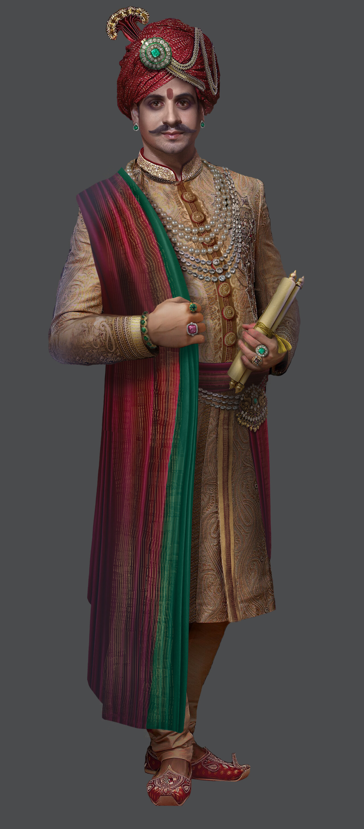 ArtStation - character portrait for HOPA game