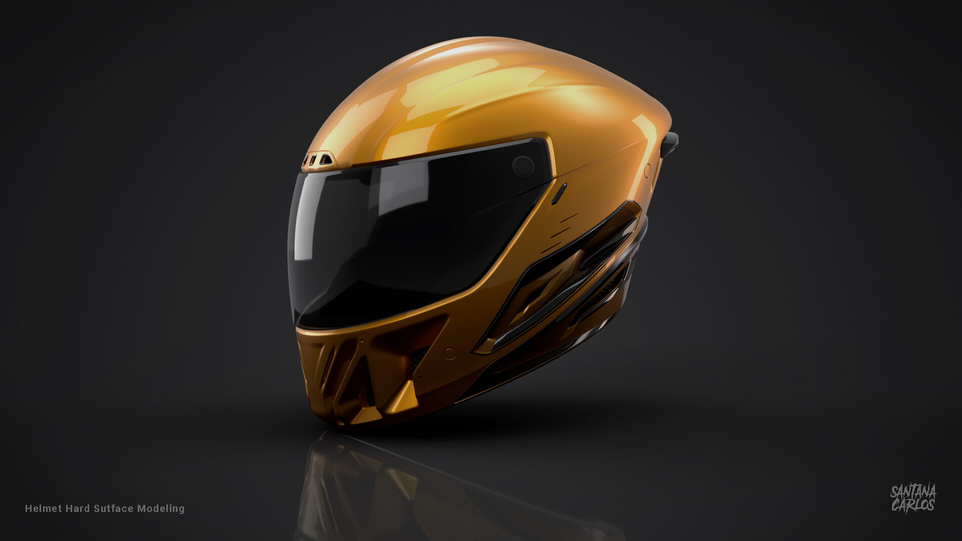 ArtStation - Helmet Hard Surface Modeling