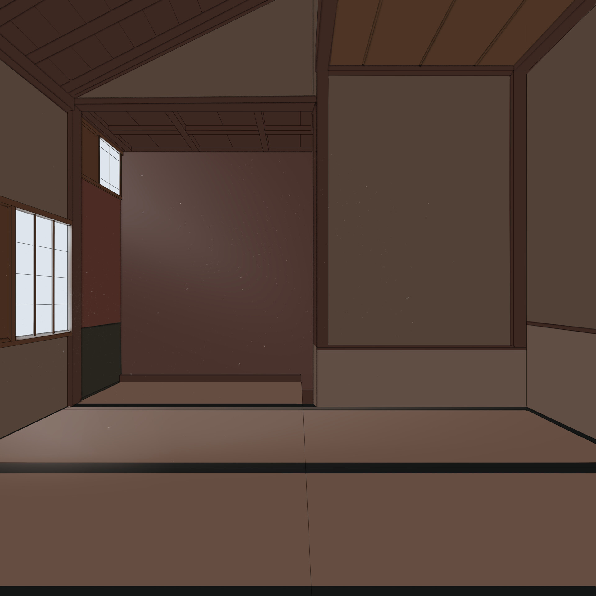 ArtStation - Japanese room