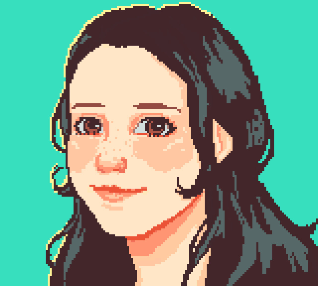 ArtStation - Pixel Self Portrait