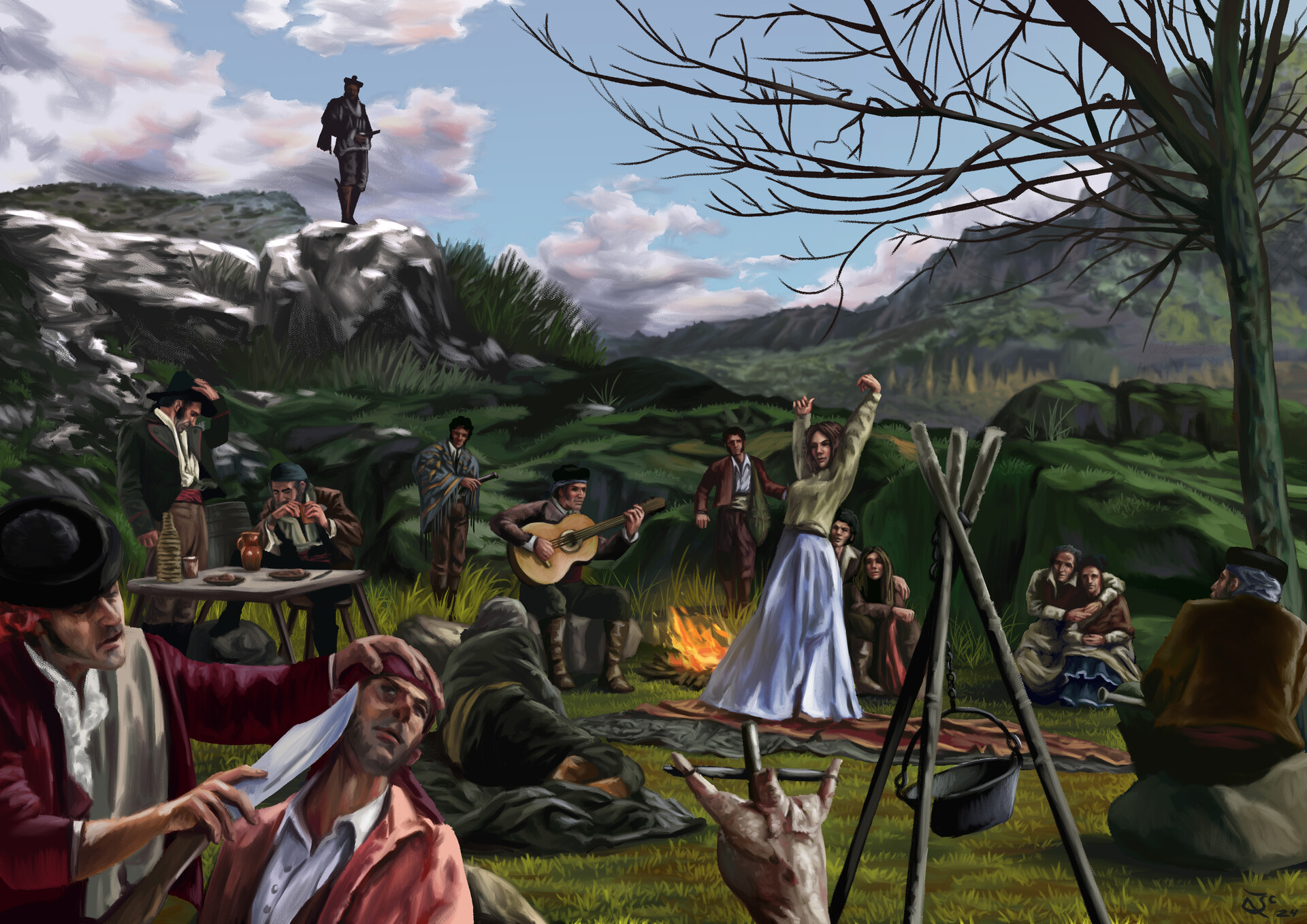 ArtStation - Bandit Camp