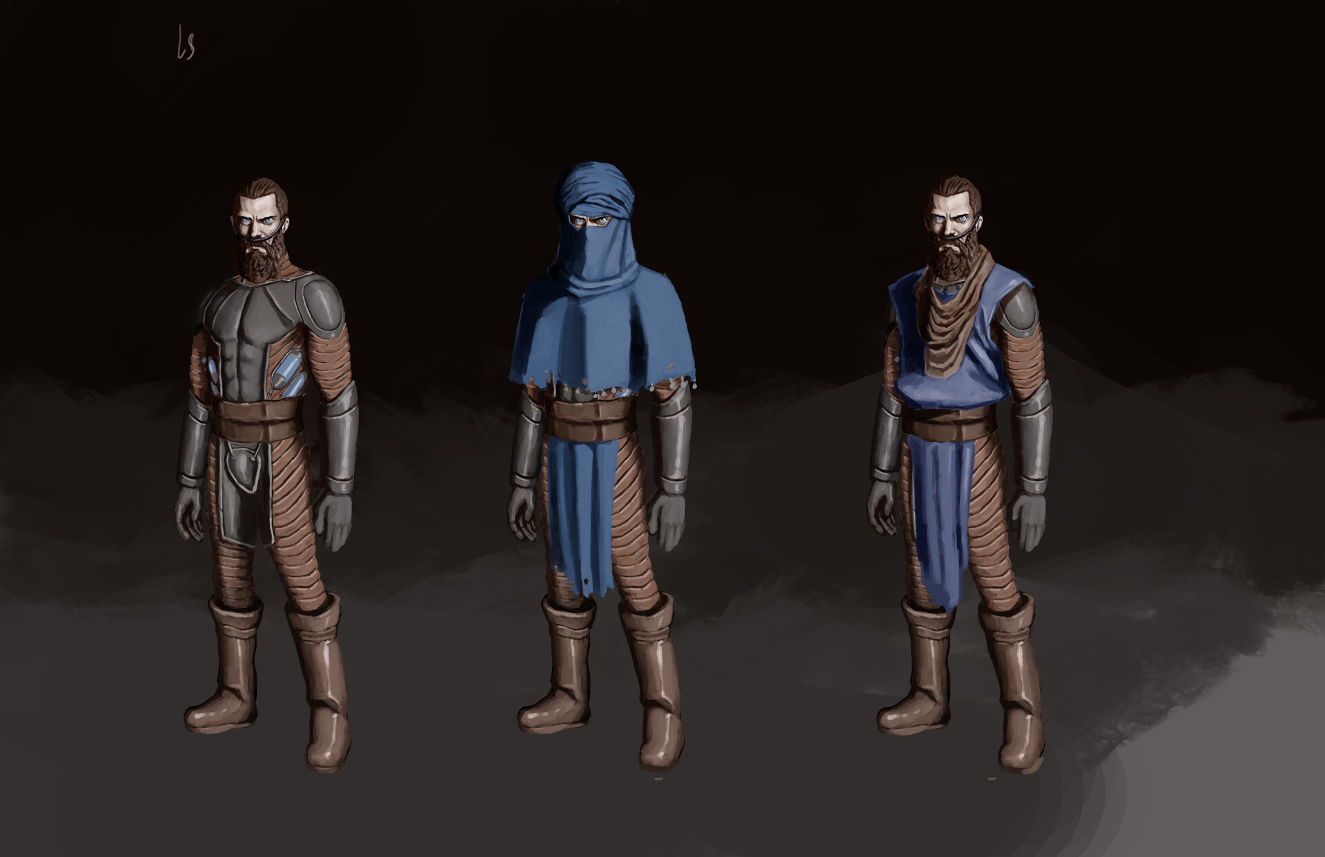 ArtStation - Fremen Costume Design