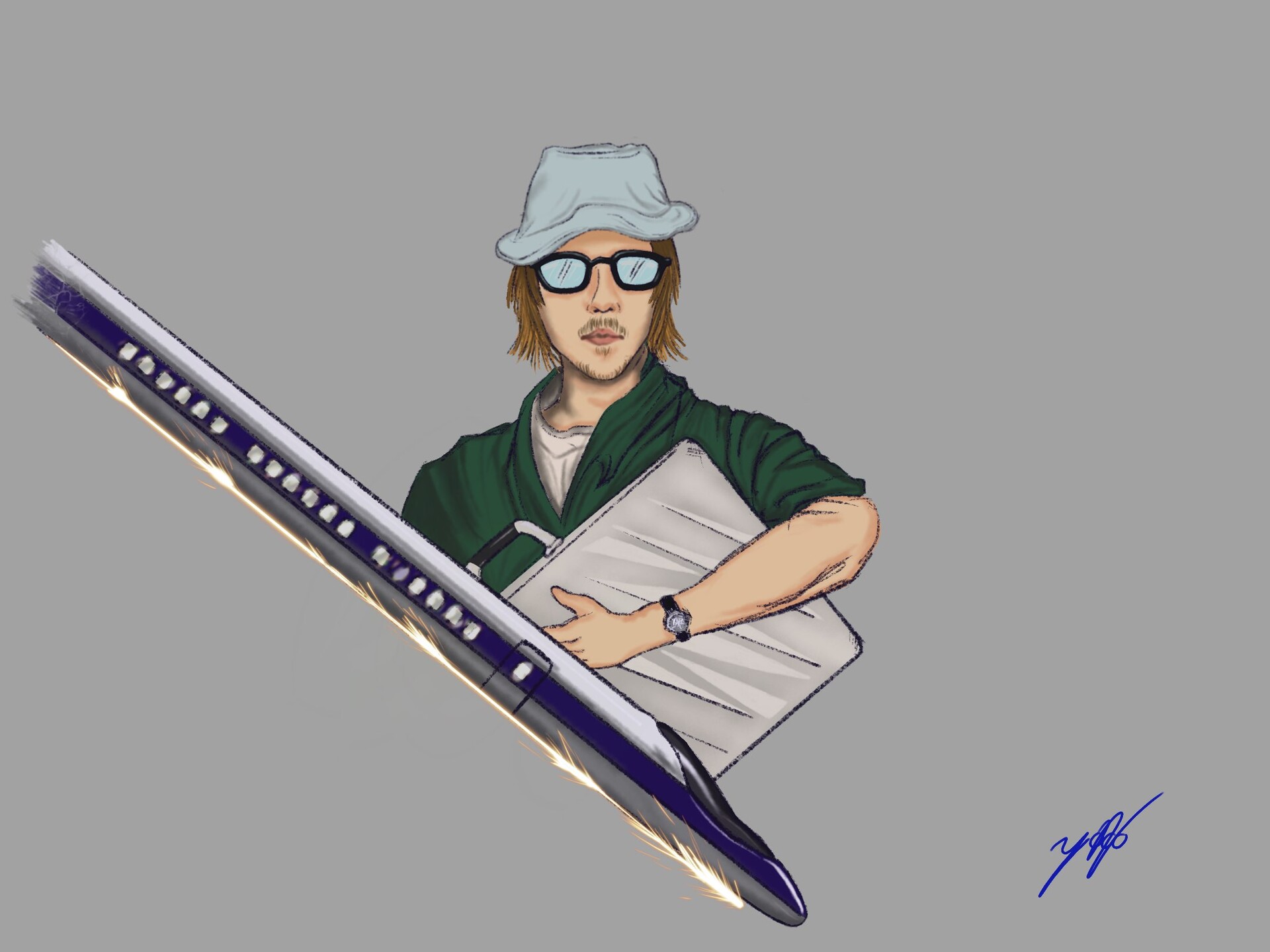 ArtStation - Ladybug Cover Art from Bullet Train