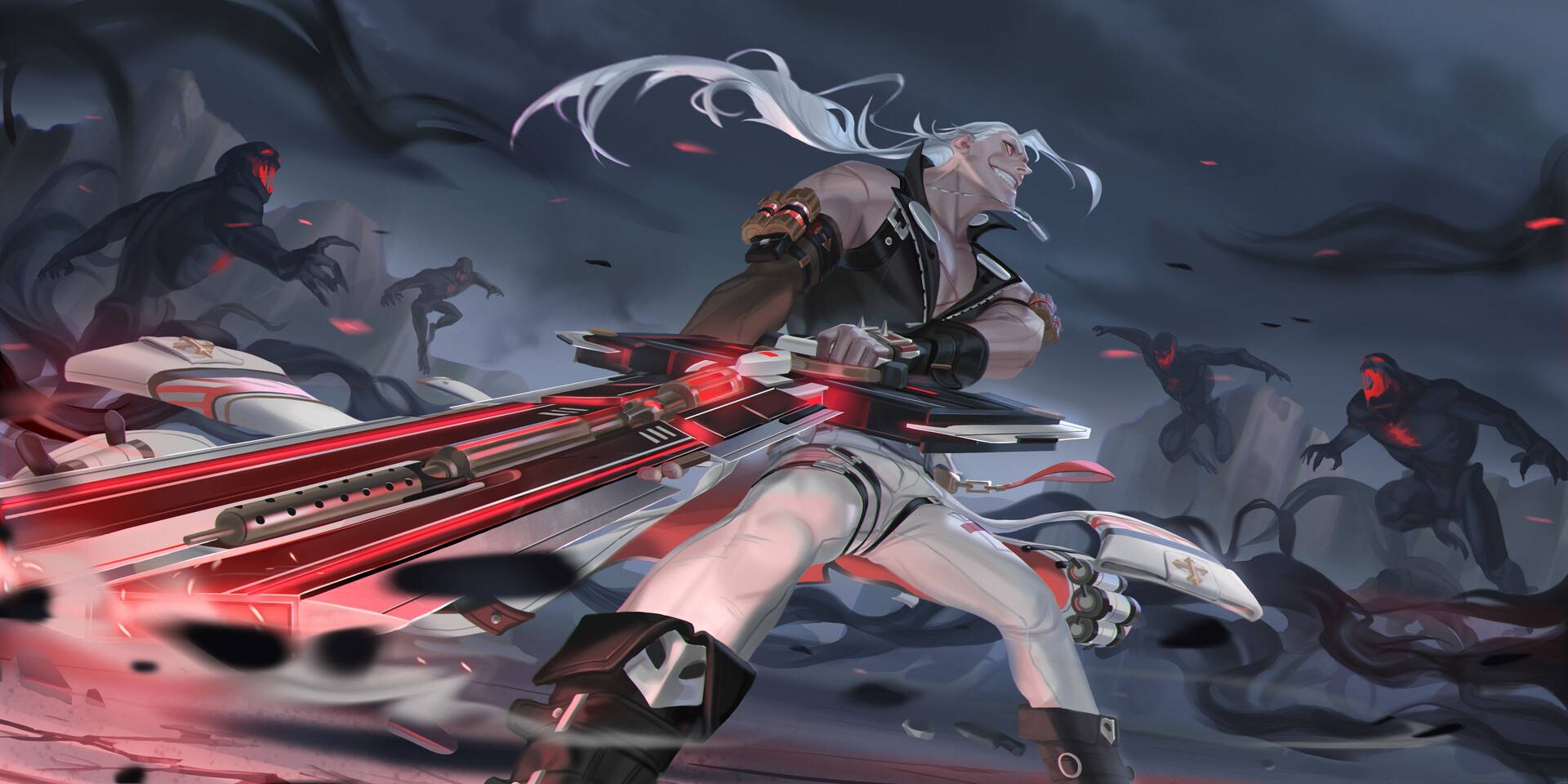 ArtStation - Devil Hunter Splash Art