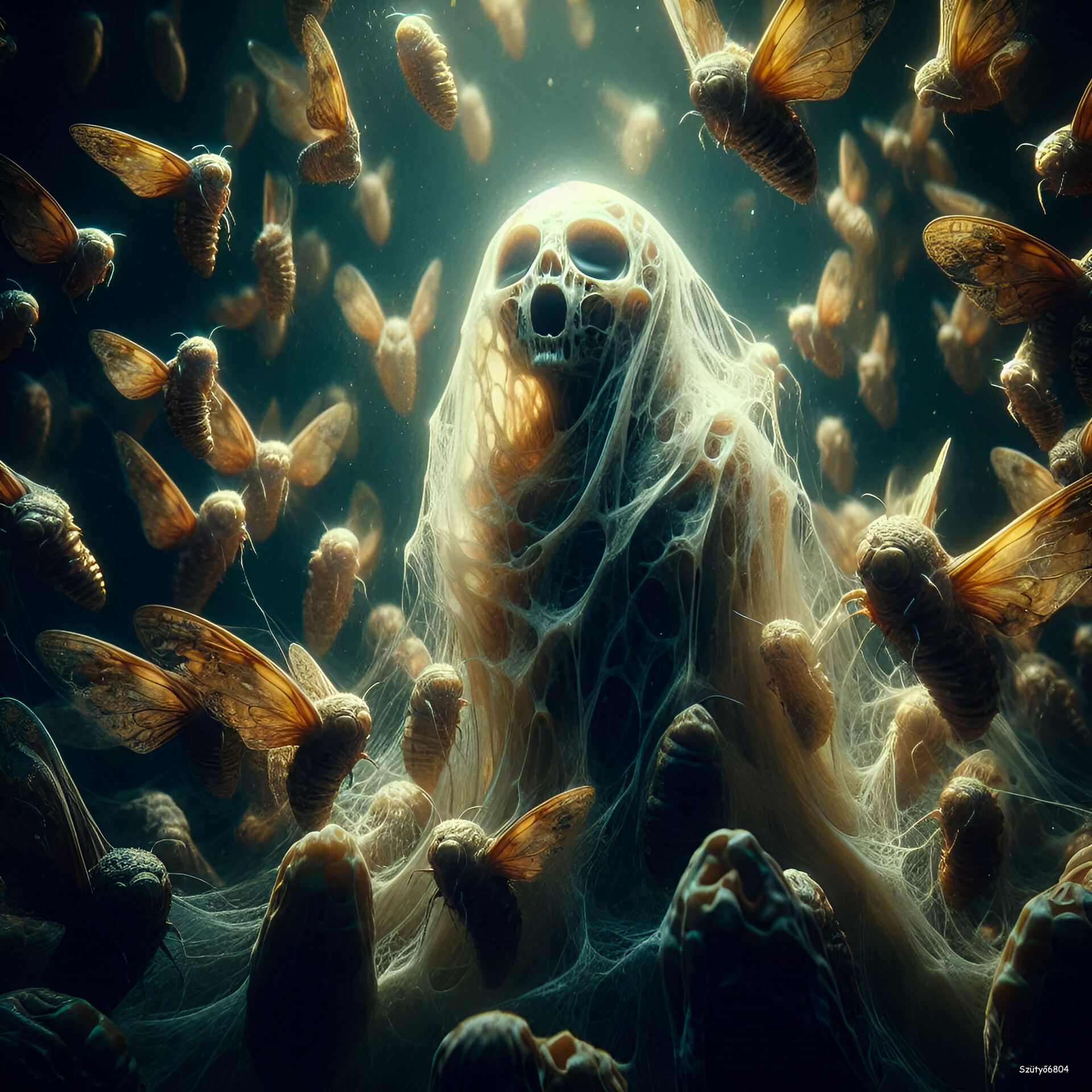 ArtStation - Butterfly horror 3