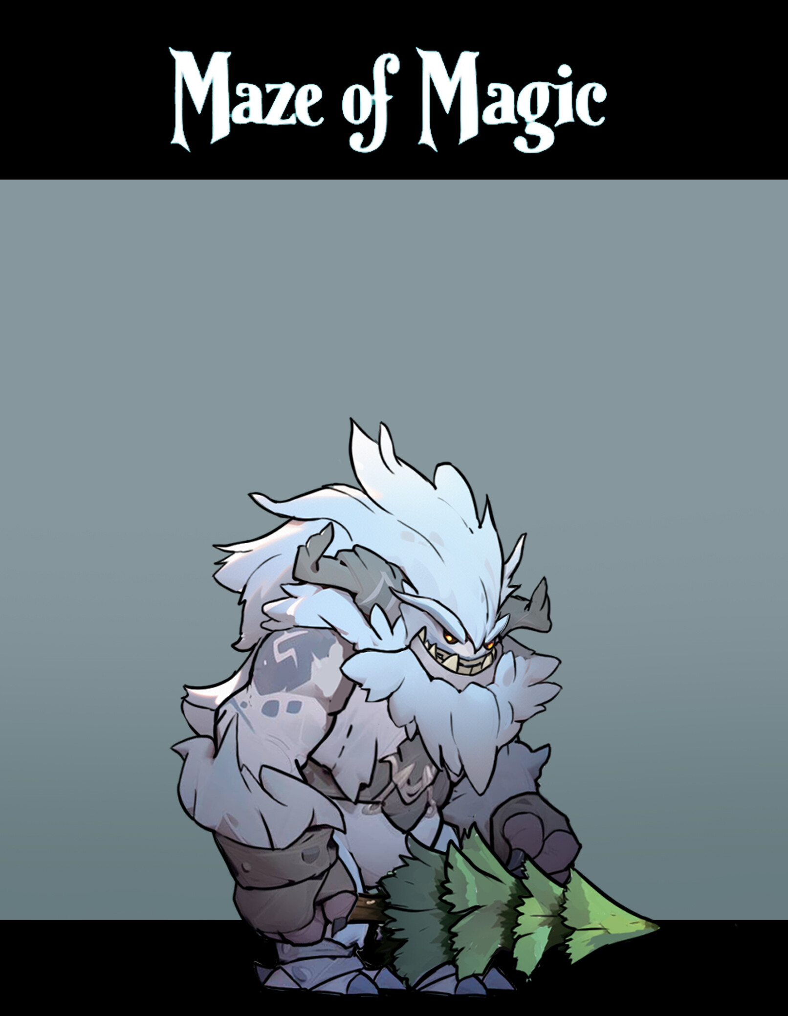 ArtStation - MAZE OF MAGIC-Snow monsters