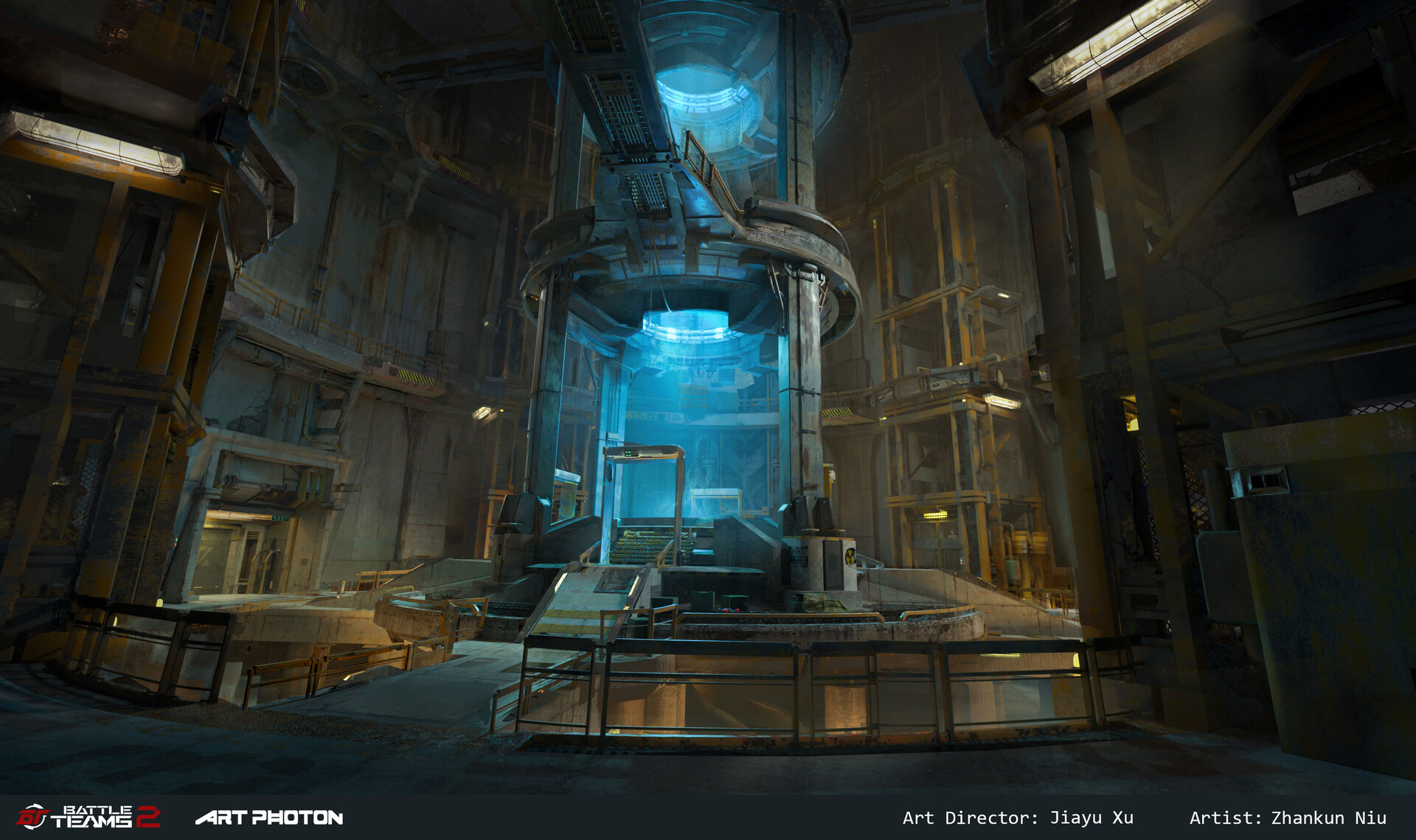 Art Photon Studio - The game scenes created for Battle Teams 2