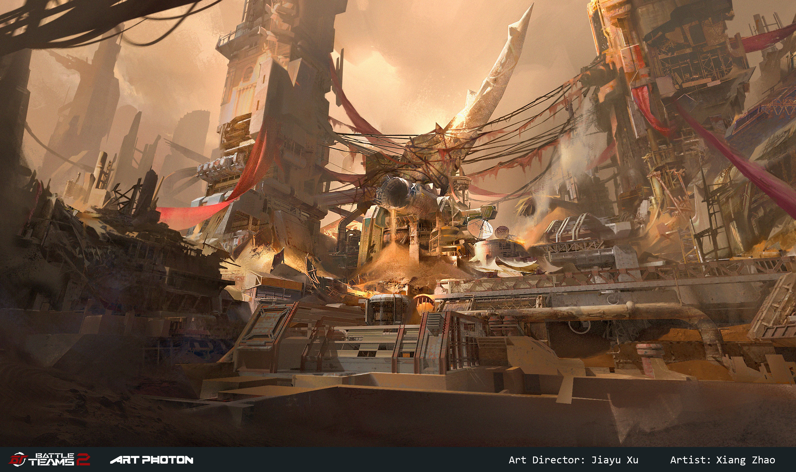 Art Photon Studio - The game scenes created for Battle Teams 2