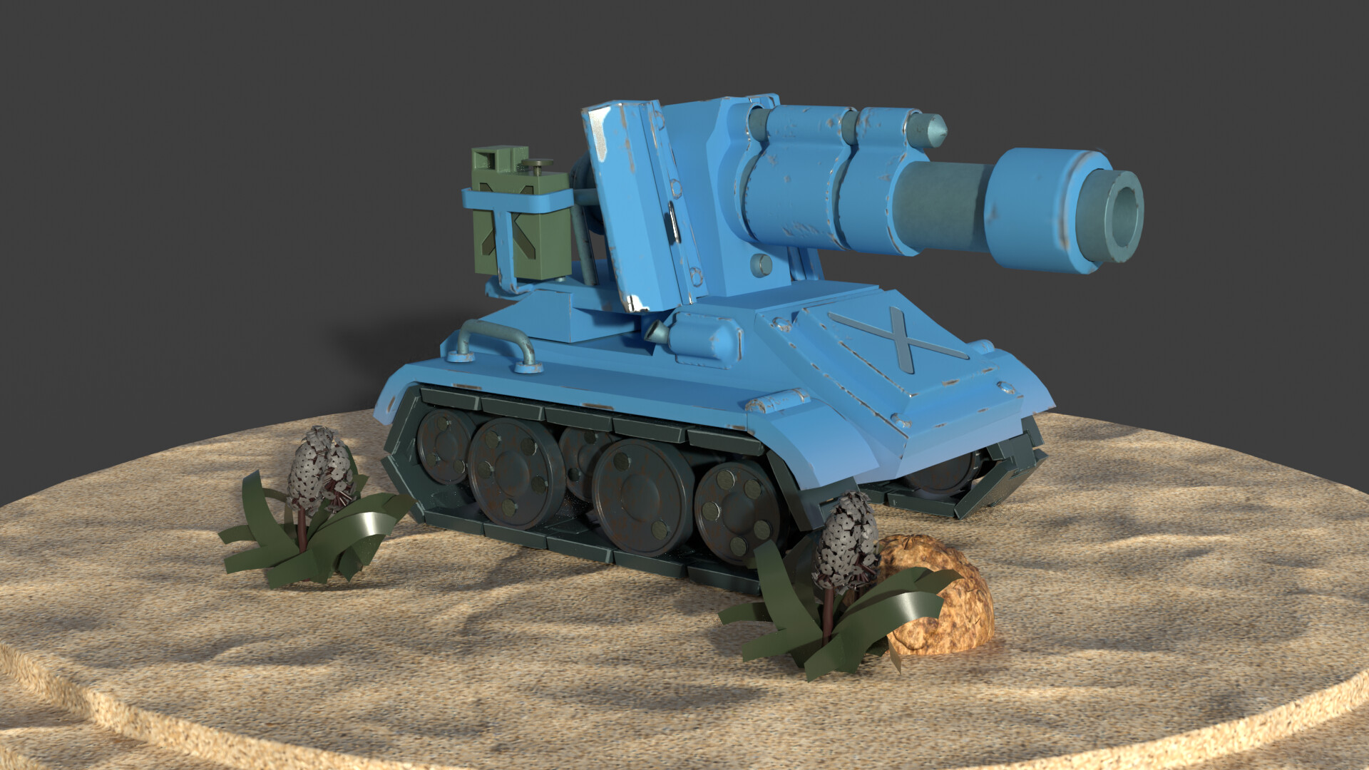 ArtStation - Hunter Tank