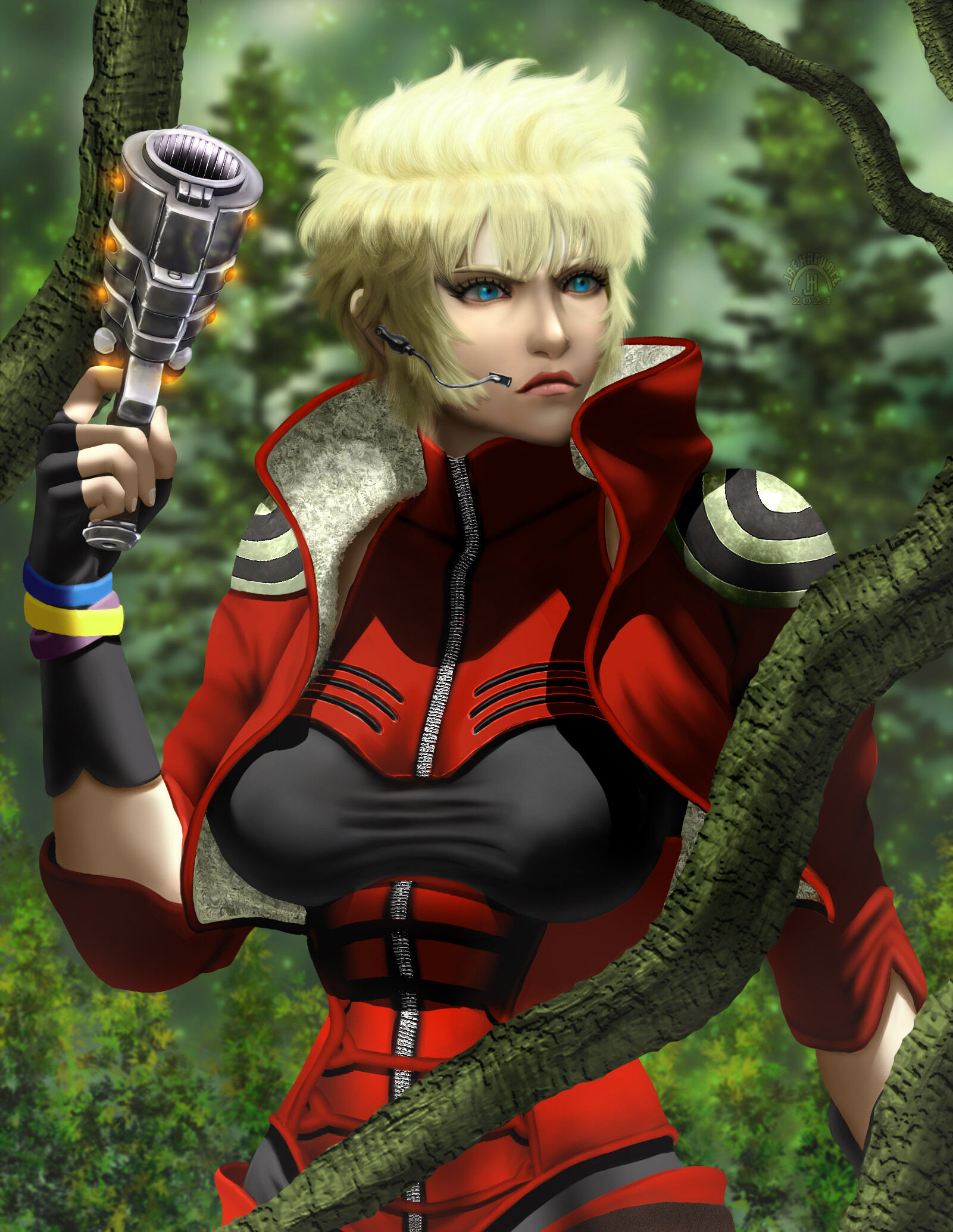 ArtStation - Vampire Hunter D Bloodlust Leila Fan Art