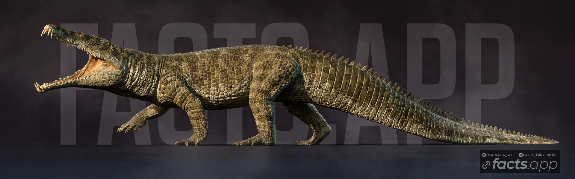 Fernando Usabiaga Bustos - Smilosuchus Gregorii / Facts Dinosaurs