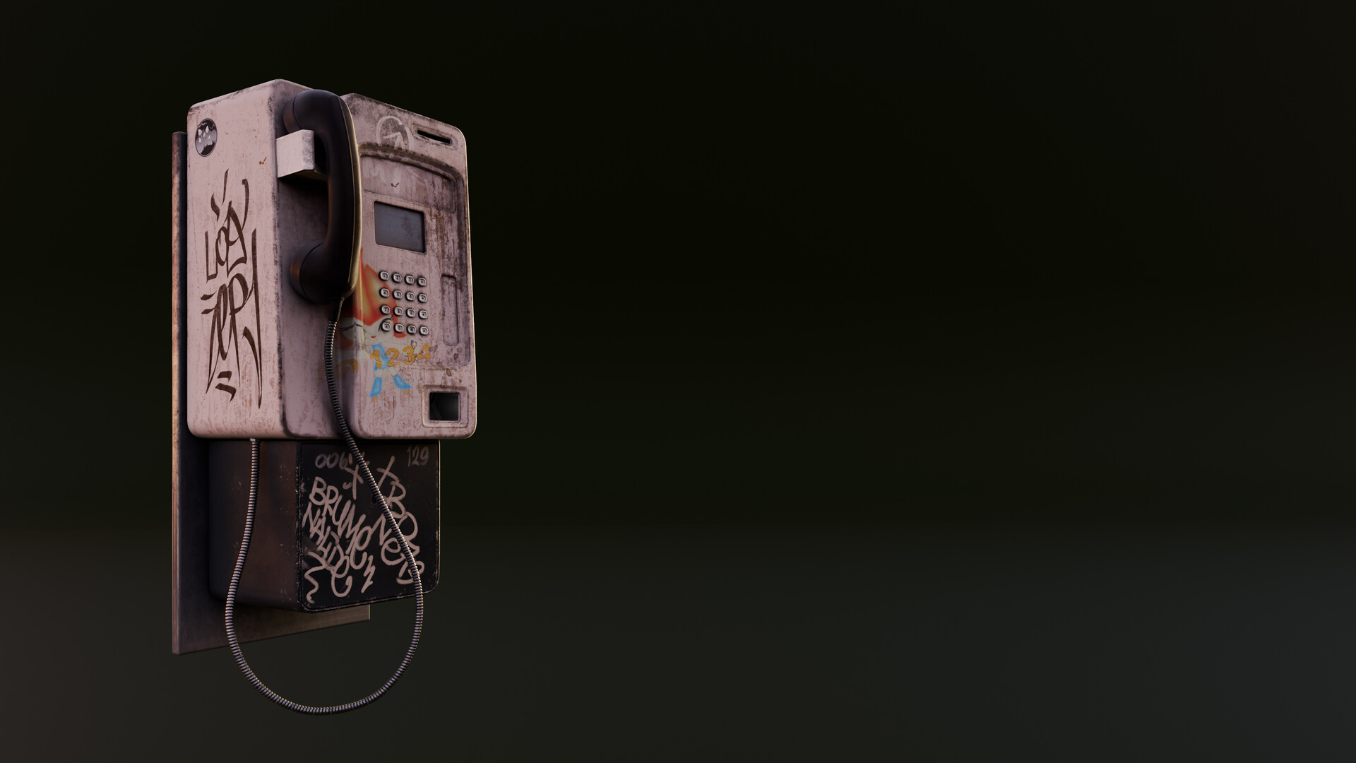 ArtStation - Pay Phone