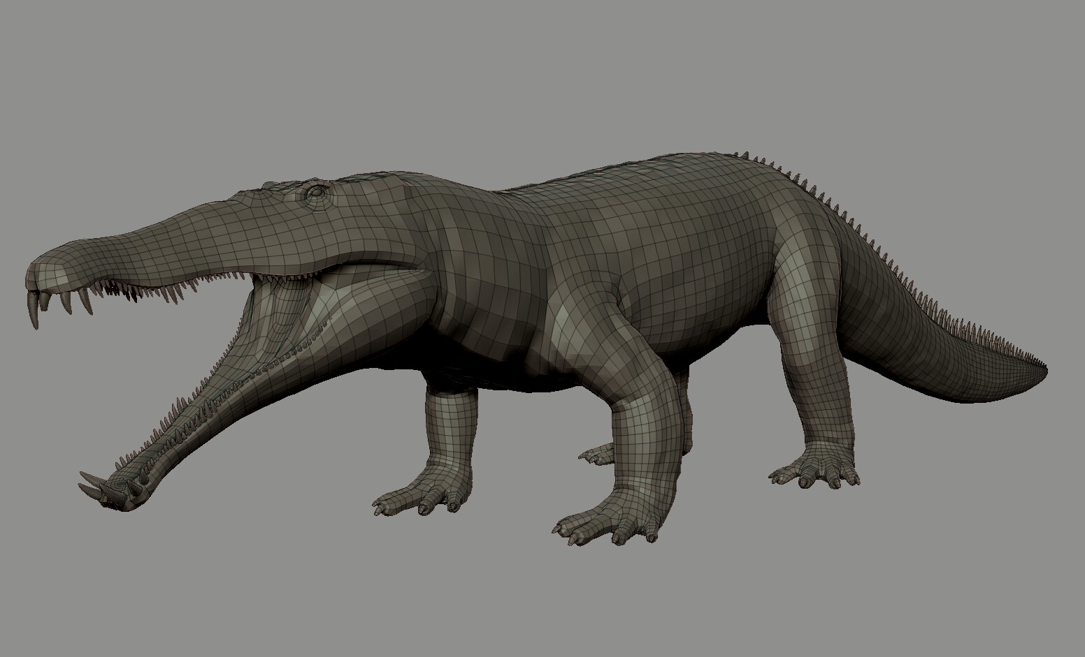 Fernando Usabiaga Bustos - Smilosuchus Gregorii / Facts Dinosaurs