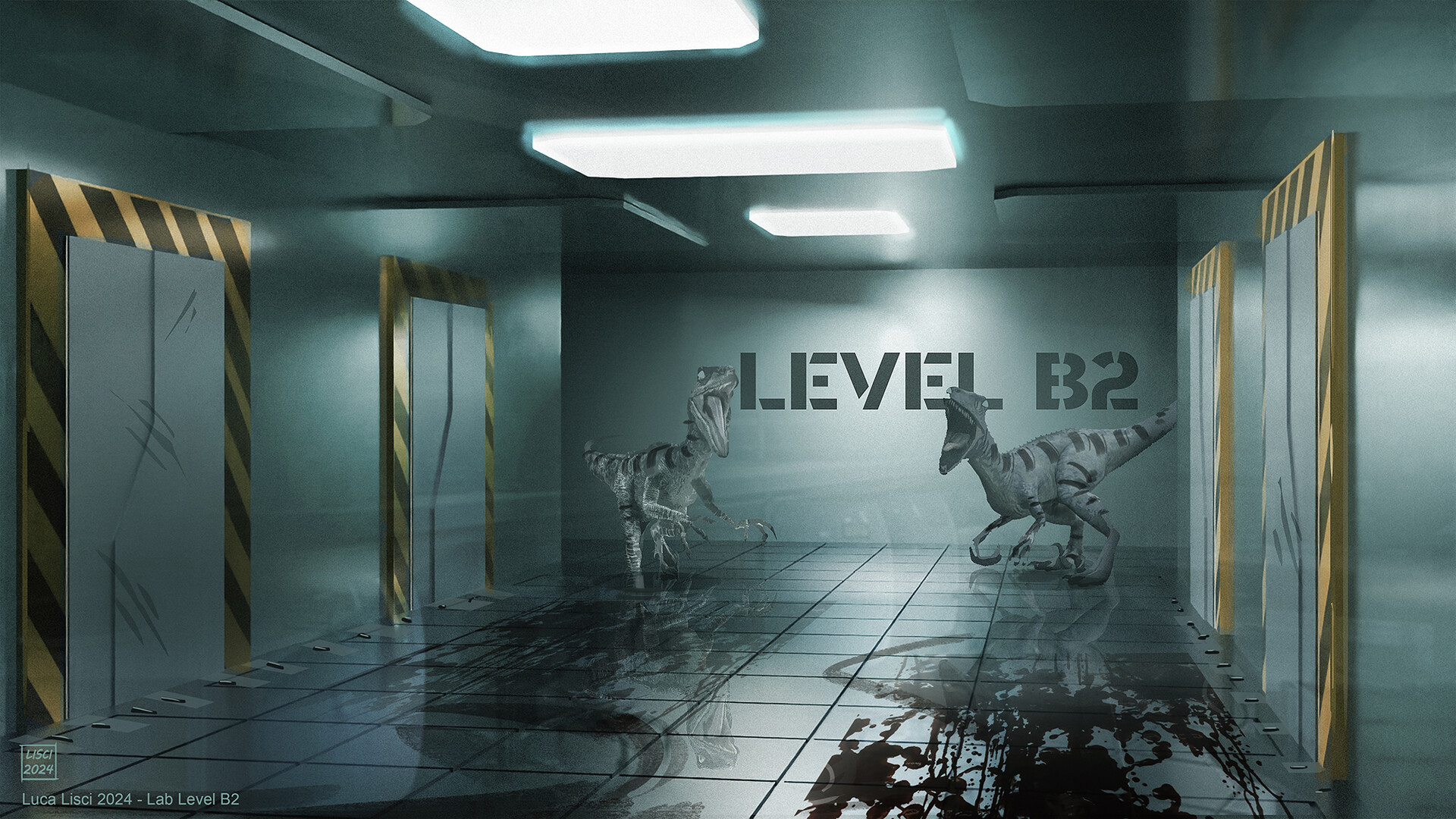 ArtStation - Lab Level B2 [2 Images]