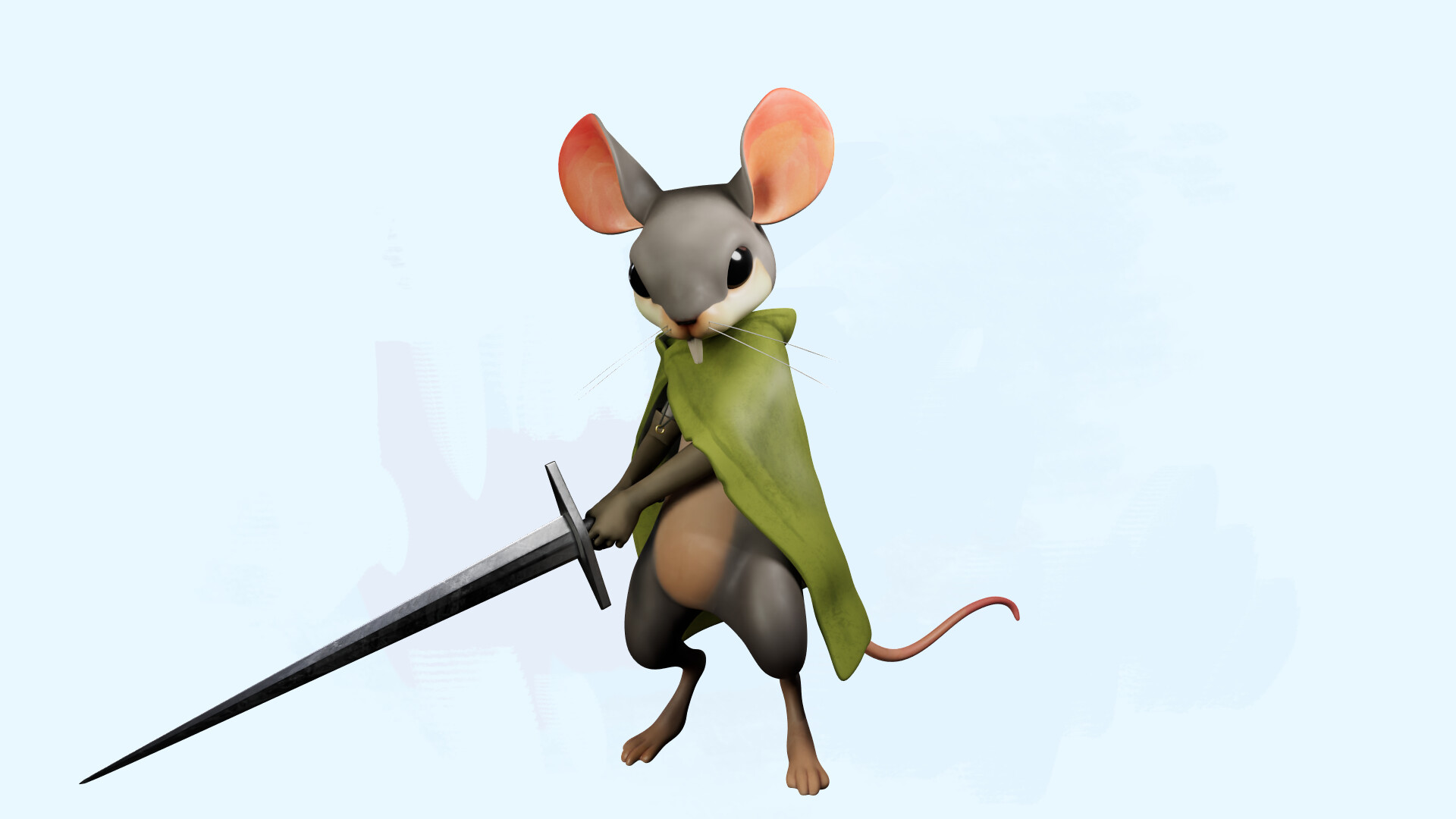 ArtStation - Mouse warrior
