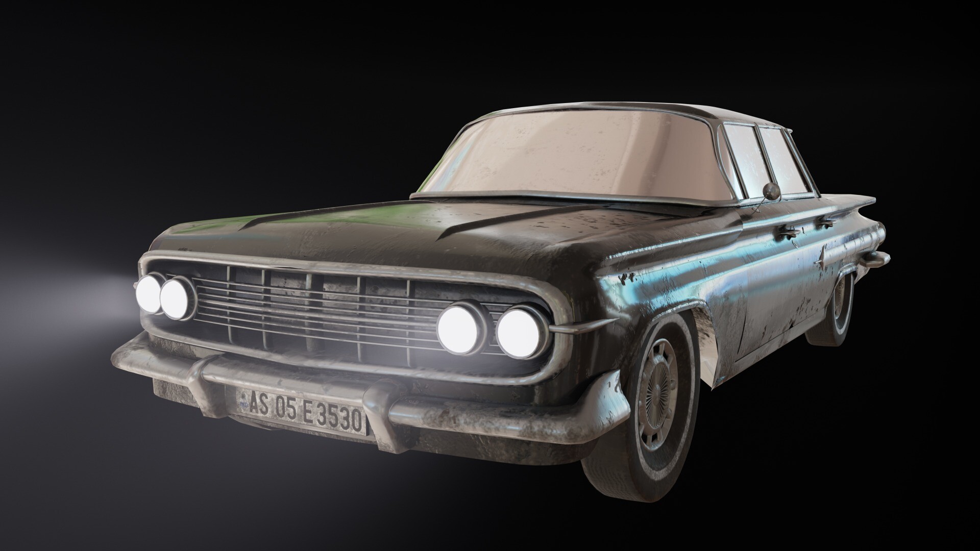 ArtStation - chevrolet impala