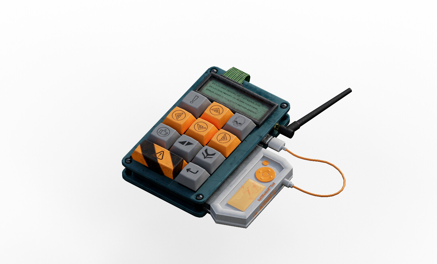 ArtStation - Stylized hacking device optimized for videogames