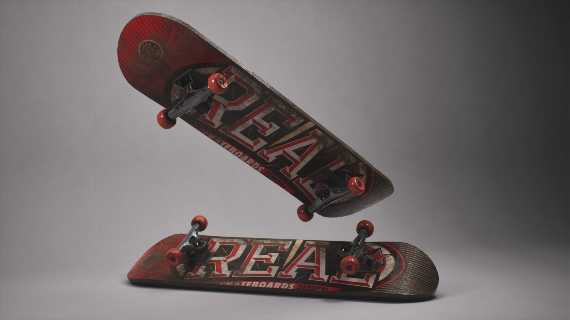 Real Skateboards Logo Wallpaper