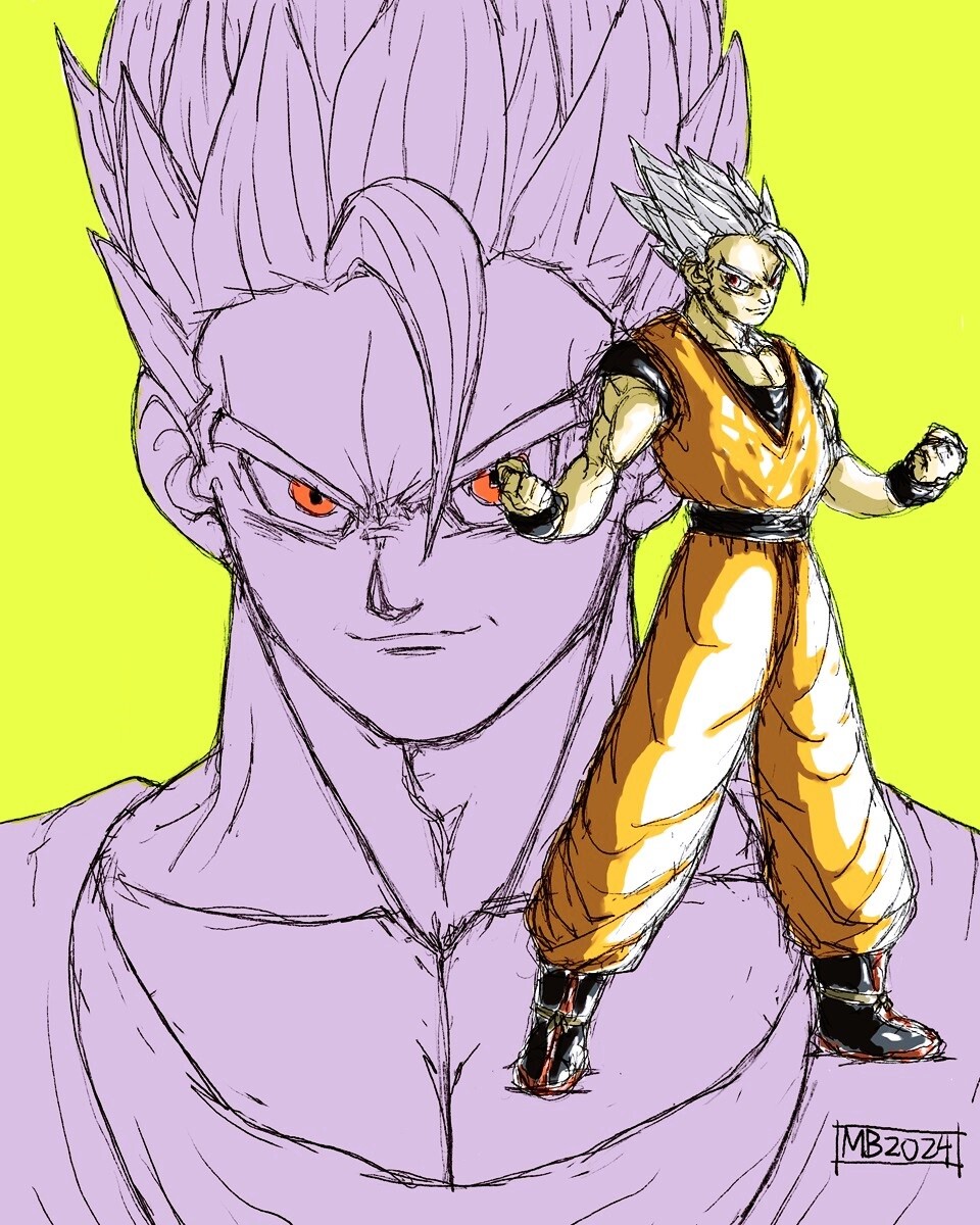 ArtStation - Ultimate Beast Gohan