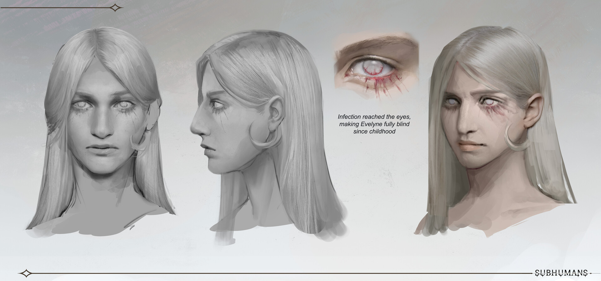 Amandine Patte - Subhumans - Evelyne
