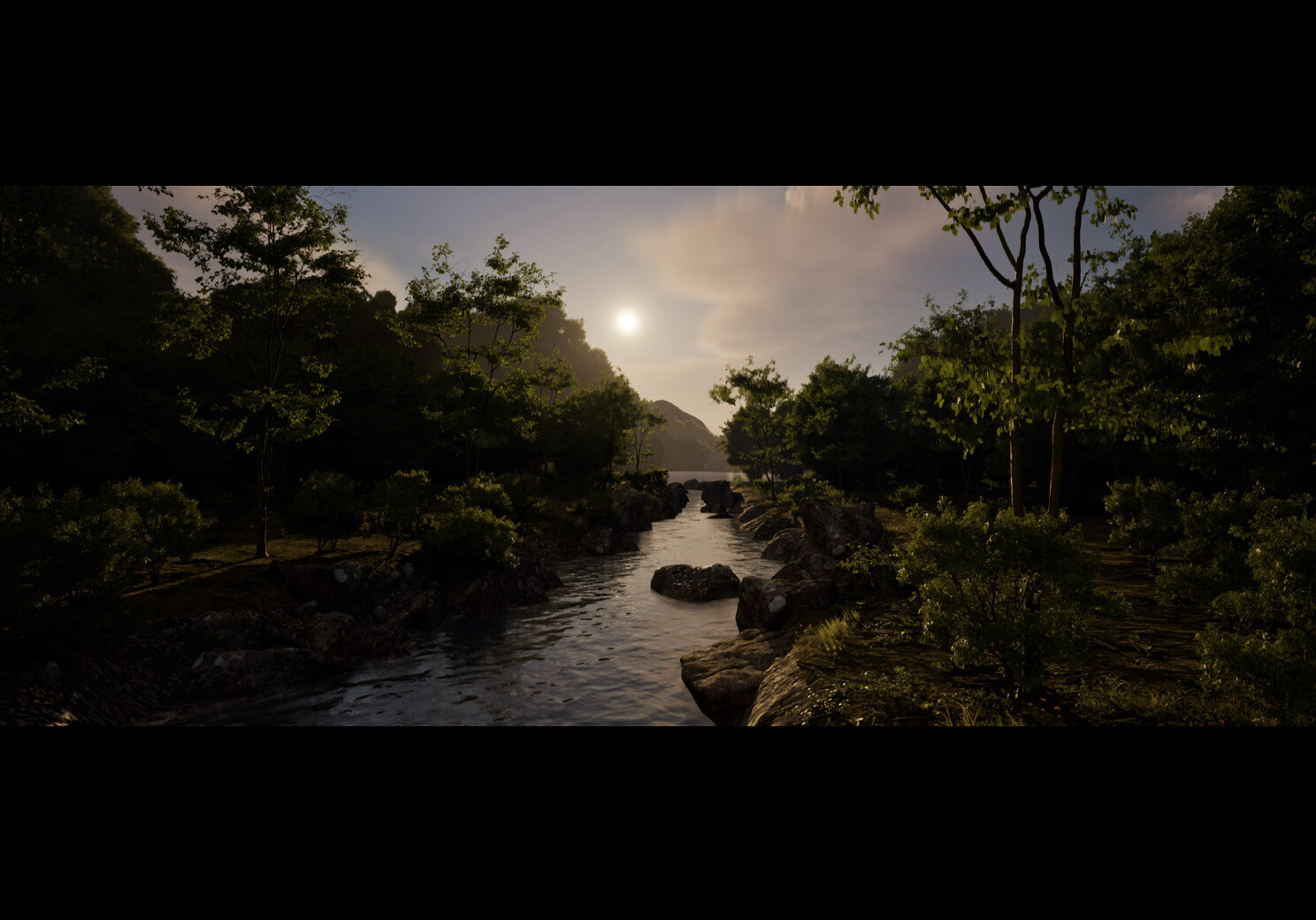 ArtStation - Mntn Balcony Courtyard Build