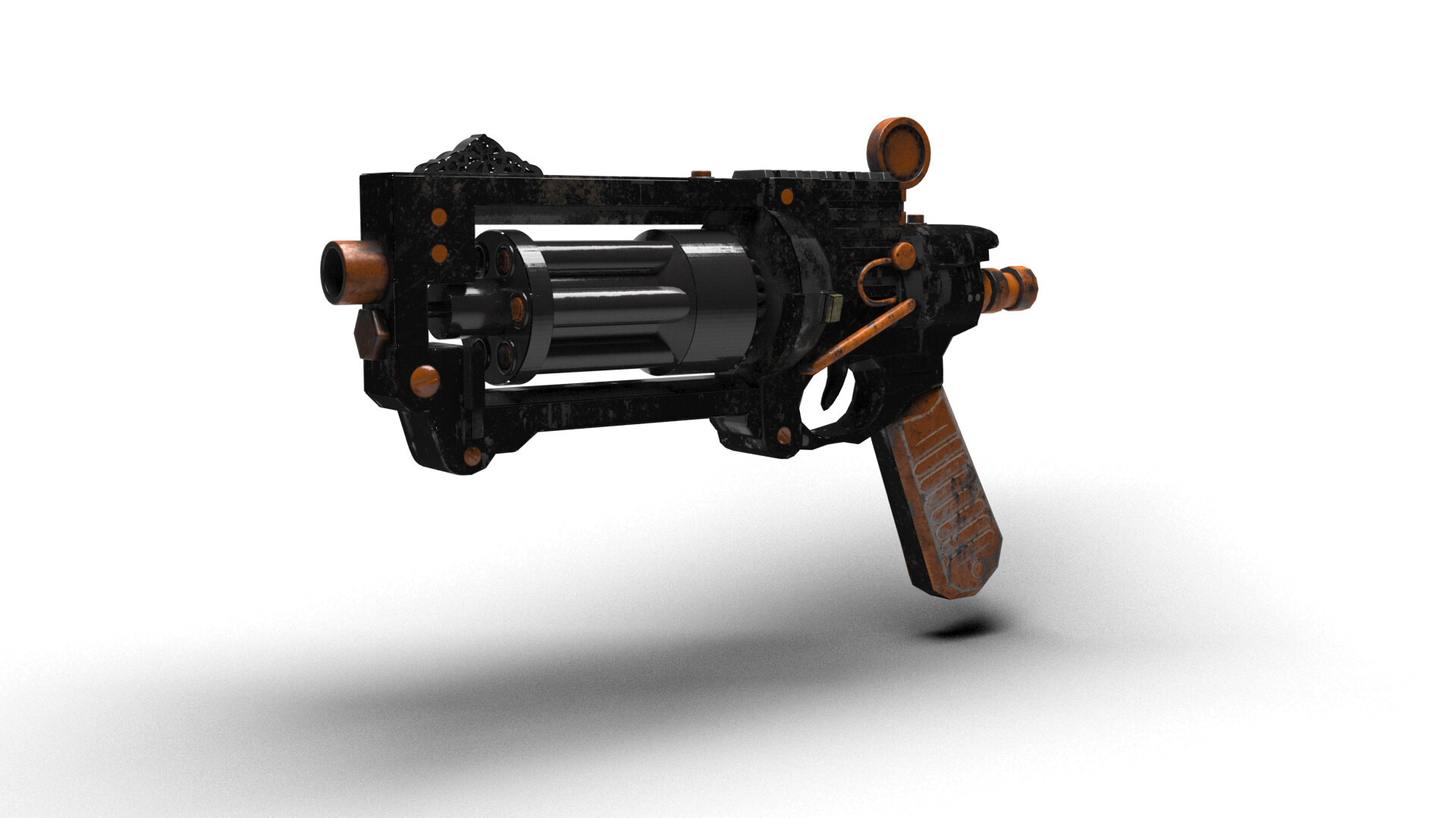 ArtStation - SteamPunk Blaster R042