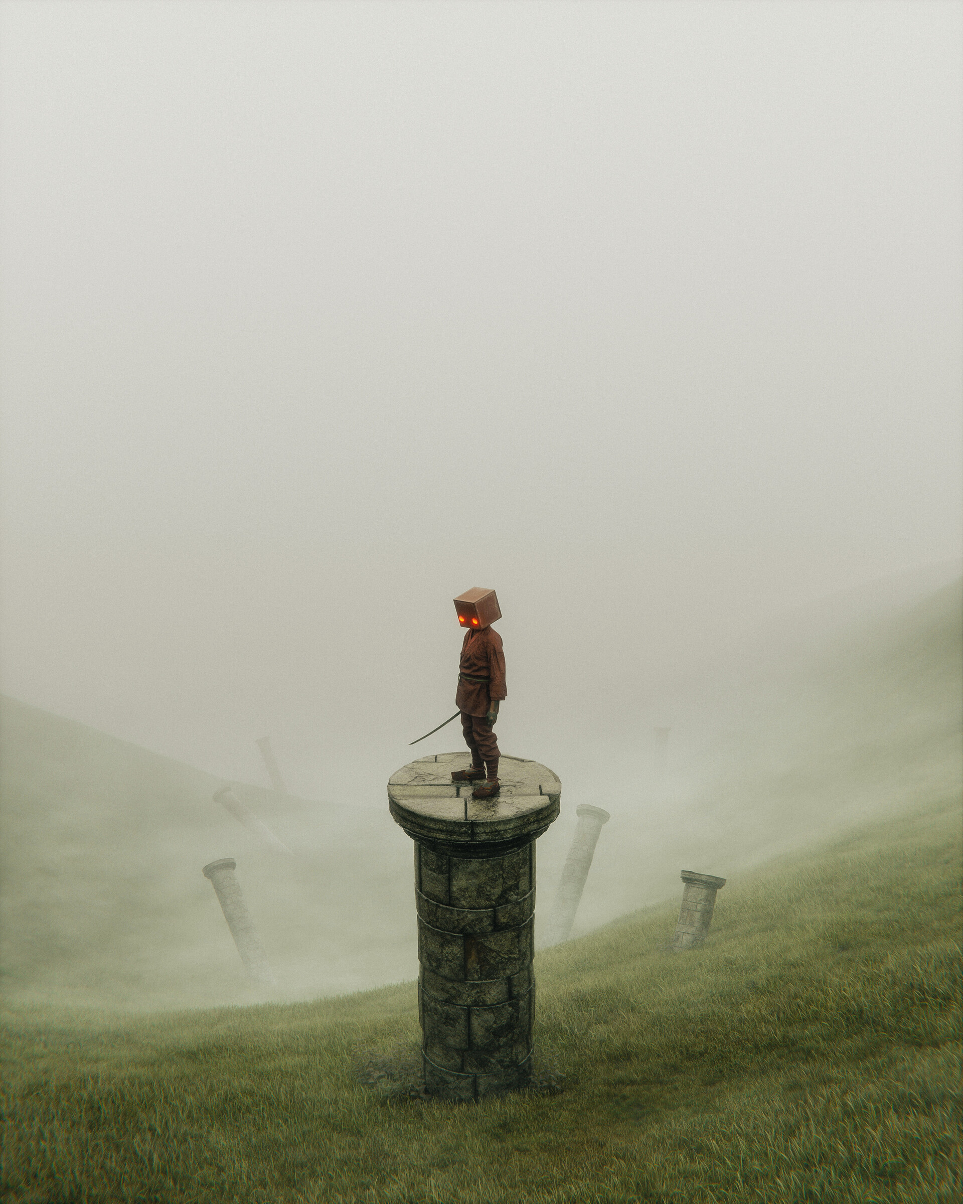 ArtStation - mountain-top ruins