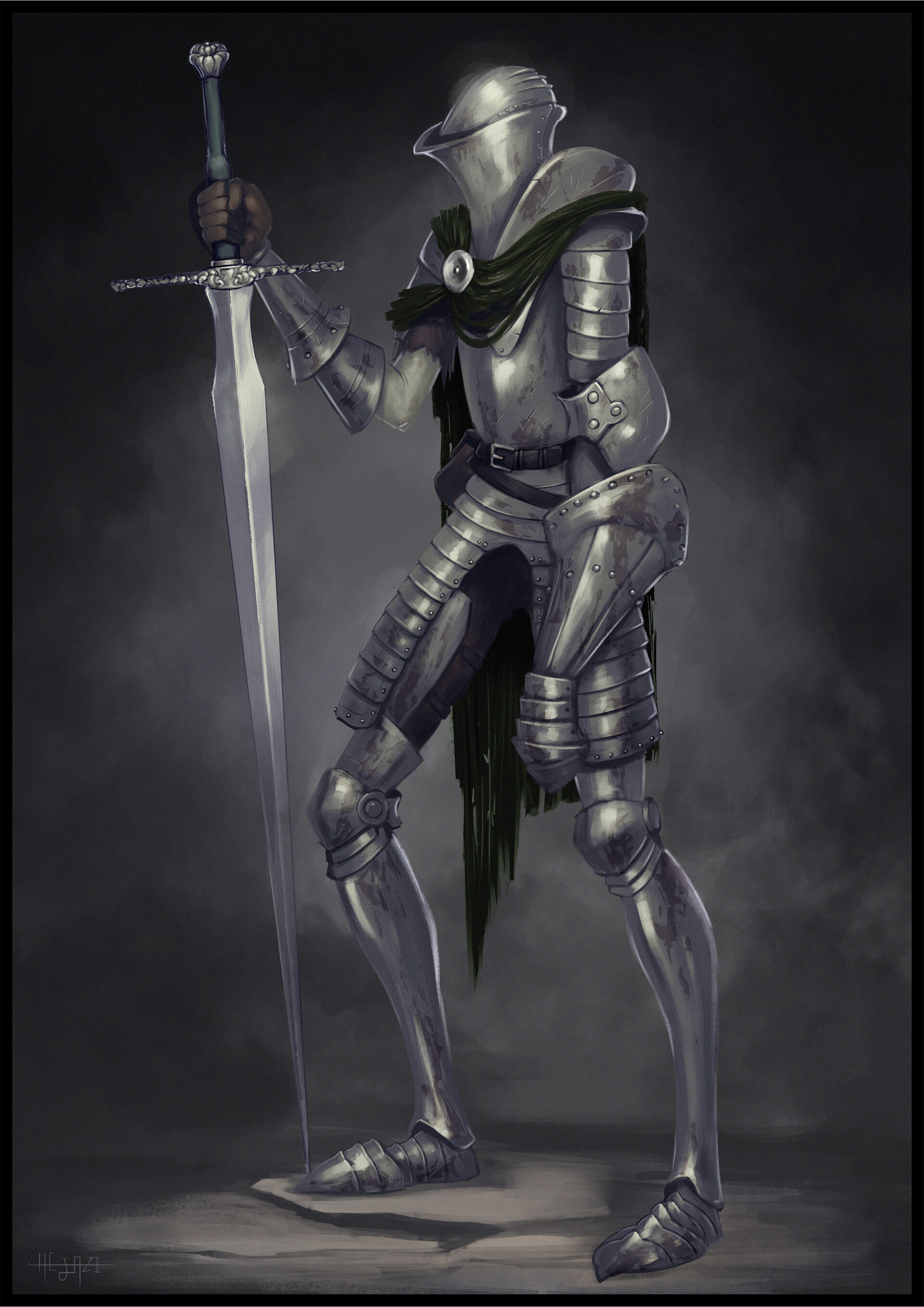 ArtStation - Banished knight