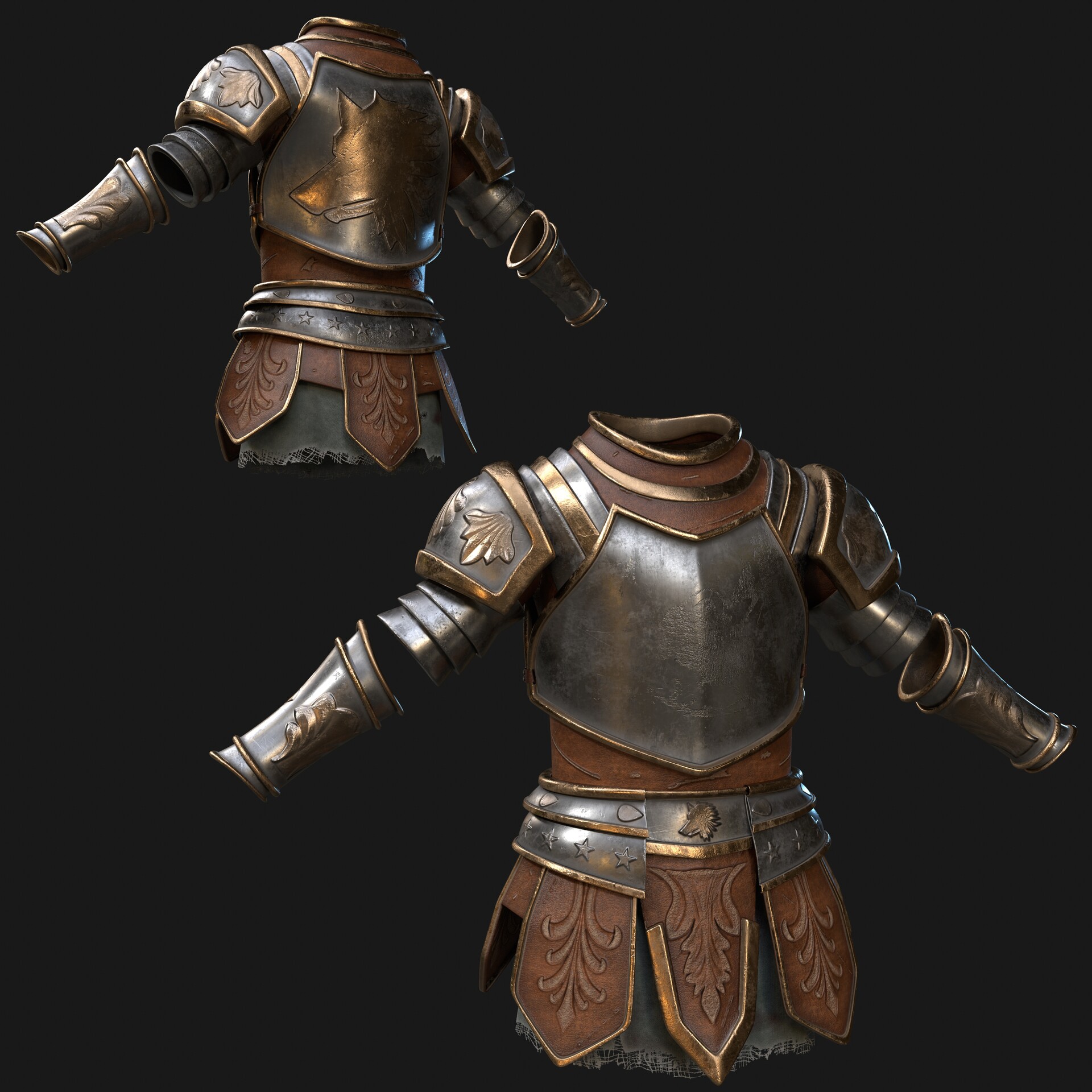 ArtStation - The Warrior Armor