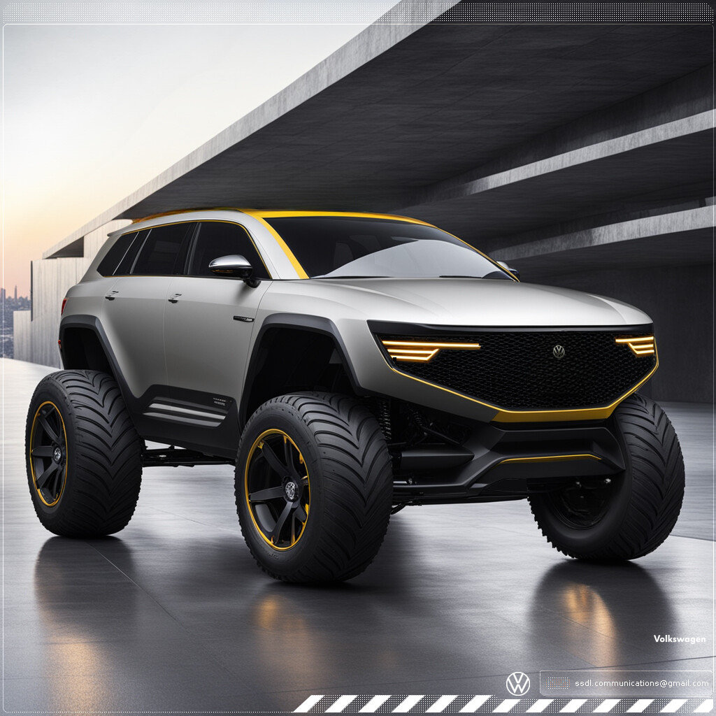 ArtStation - Volkswagen SUV Concept car