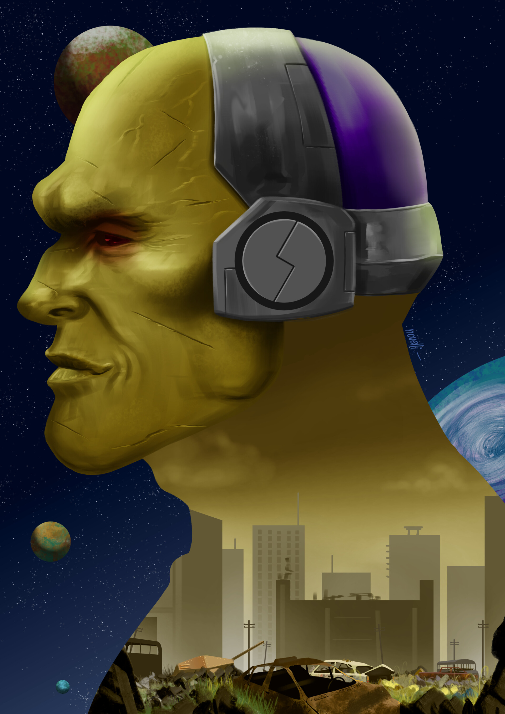 ArtStation - Mongul, Lord of Warworld