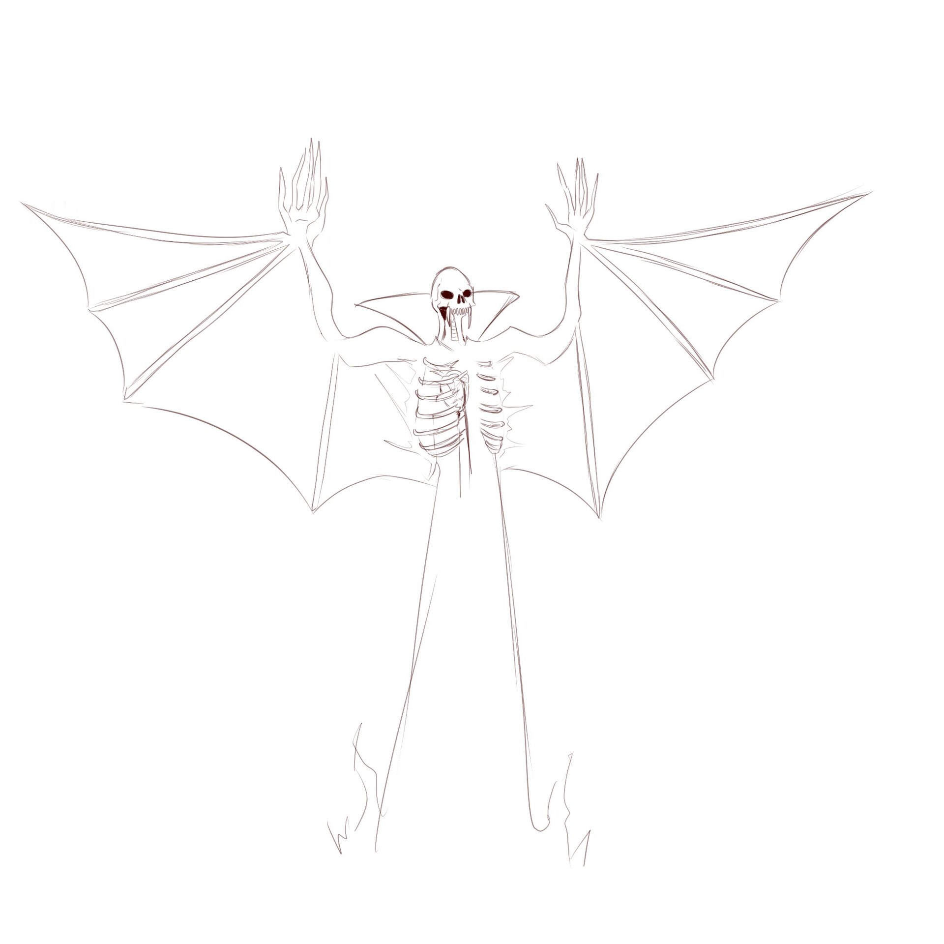 ArtStation - Doom monster concepts - Vampire