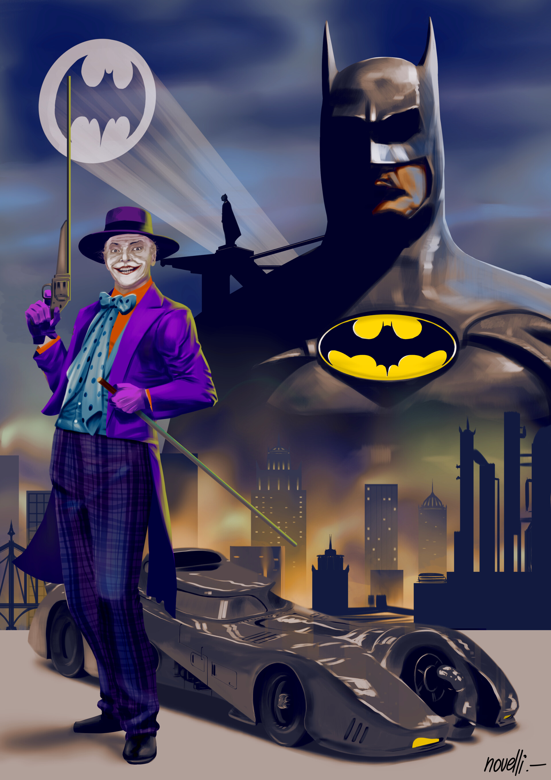 ArtStation - Batman 1989