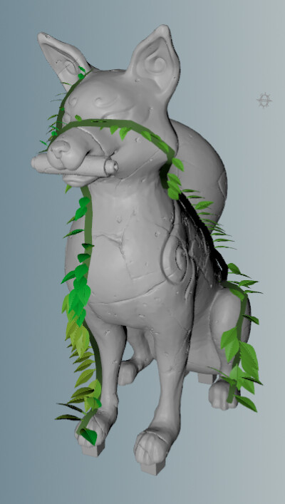 ArtStation - Vine/Ivy Overgrowth