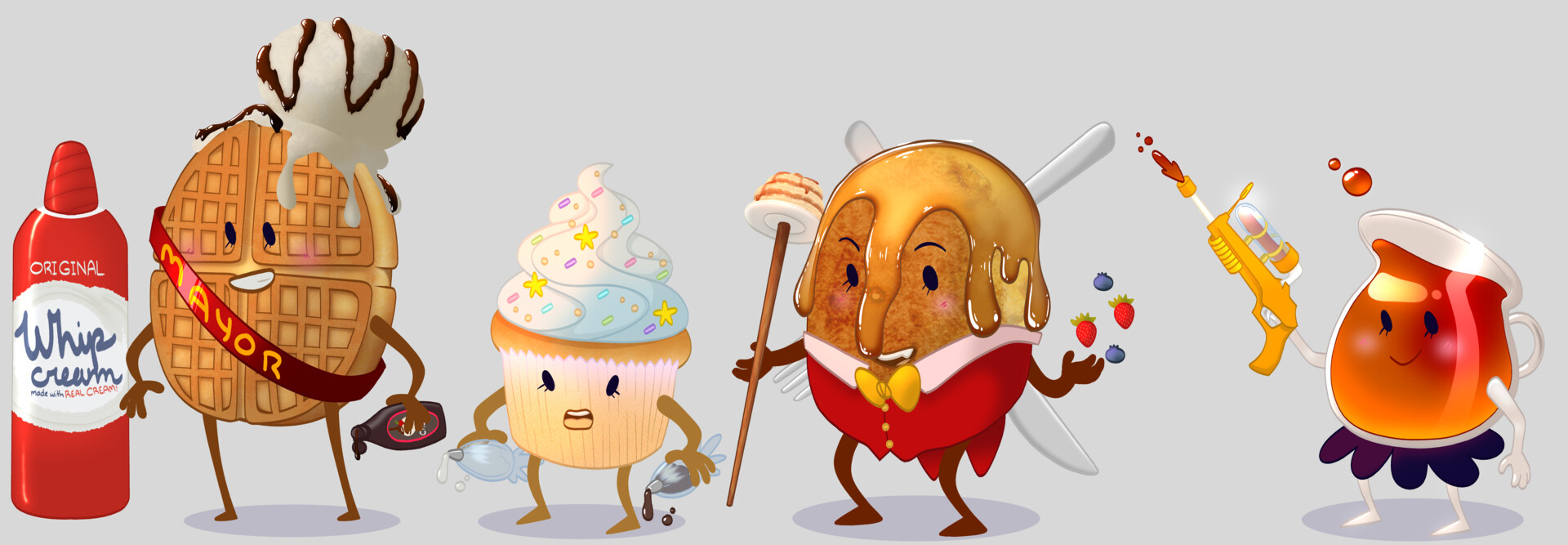 ArtStation - Food Fighters