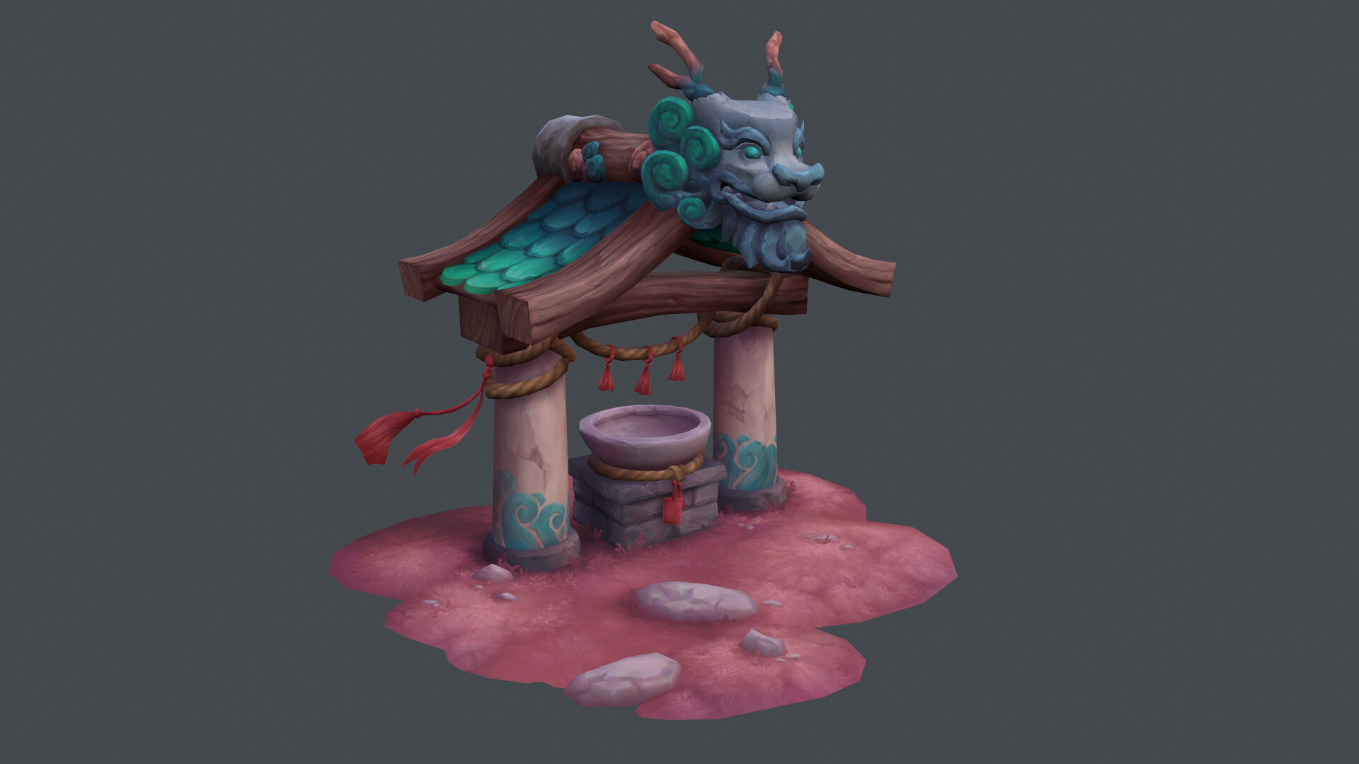 ArtStation - Dragon Shrine