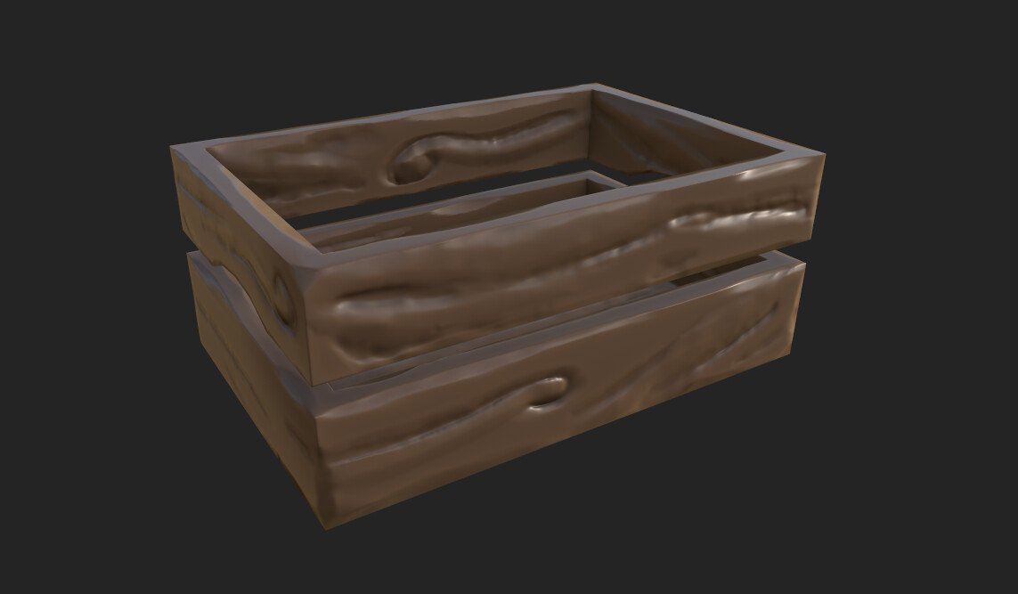 ArtStation - Stylized Crate
