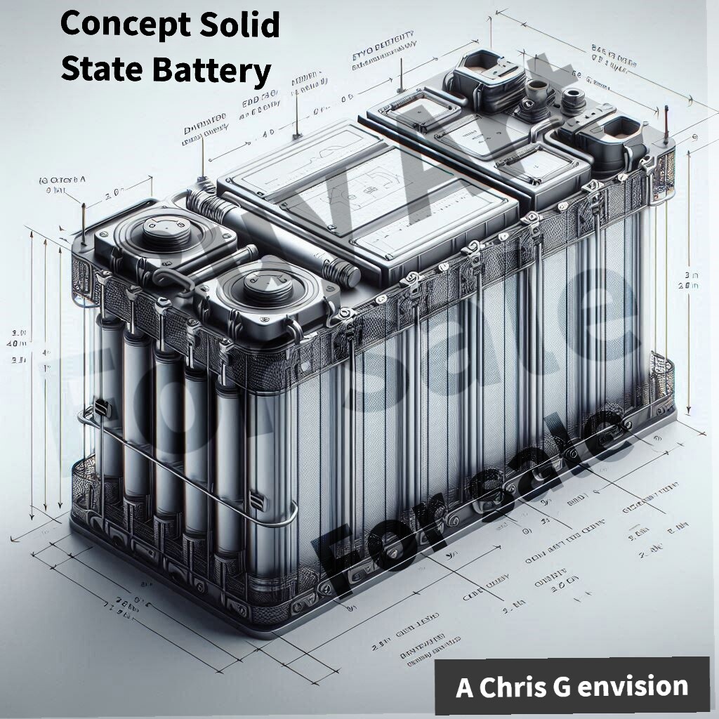 ArtStation - Electric Vehicle Solid State Battery Concept