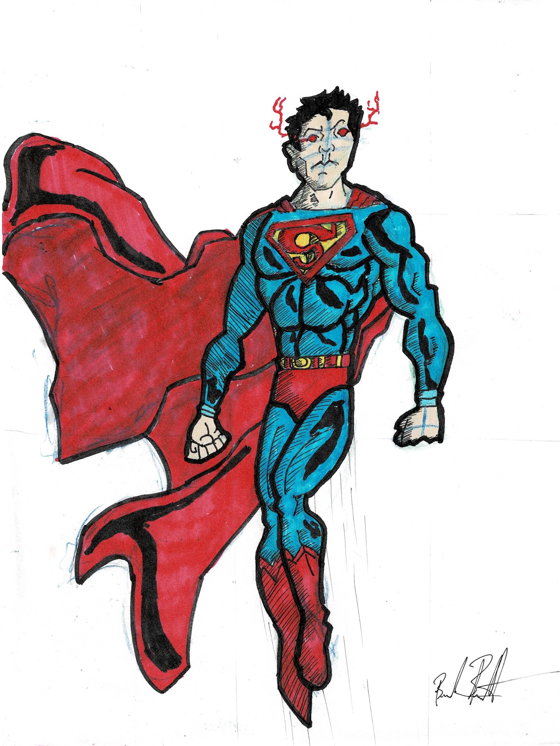 ArtStation - Superman (Flat Colors)