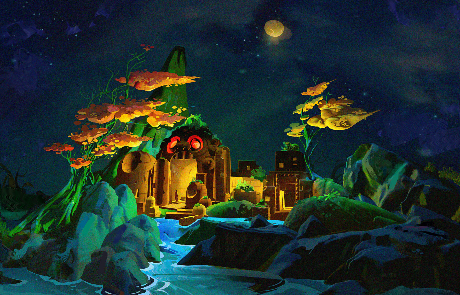 ArtStation - The Hidden Temple