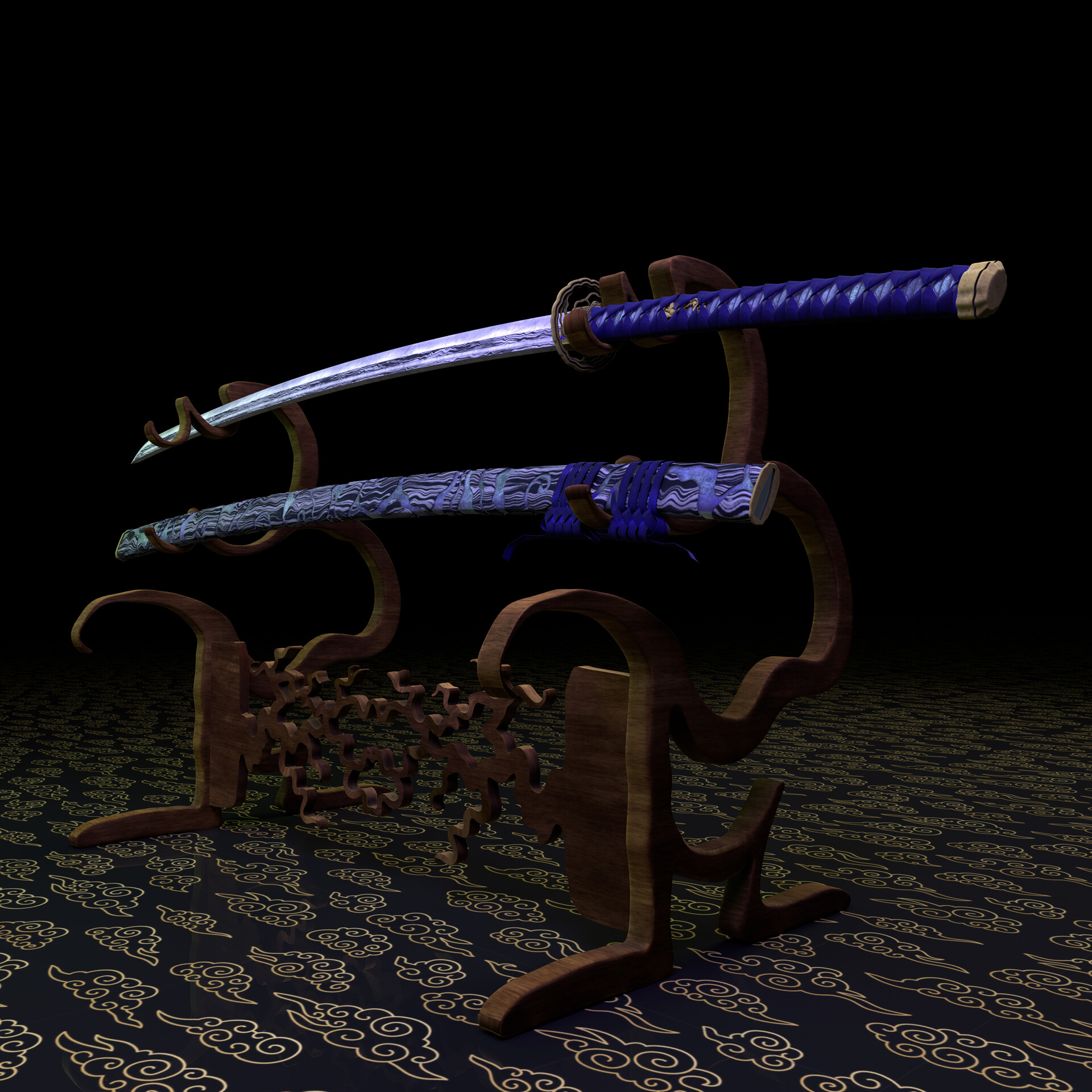 ArtStation - Stormchaser's Ōdachi