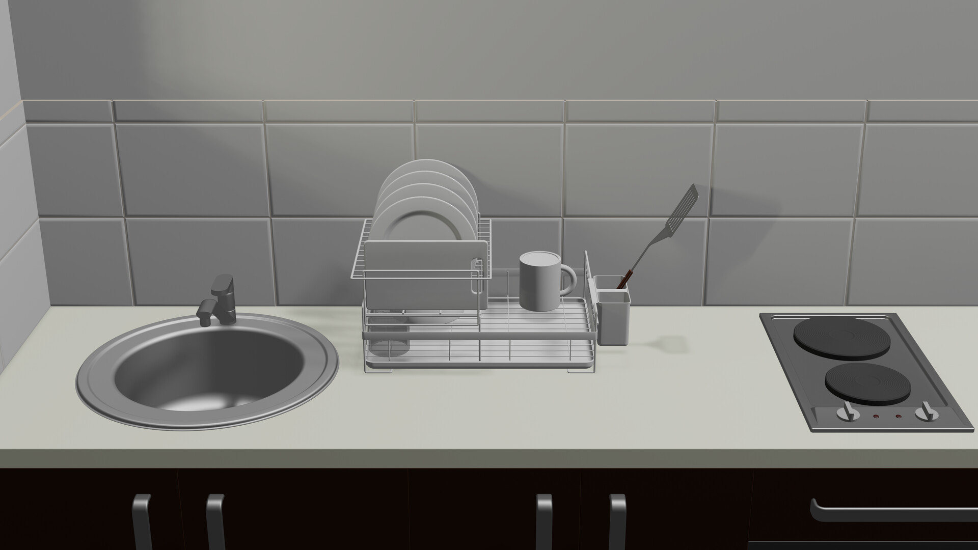 ArtStation - Drying Rack