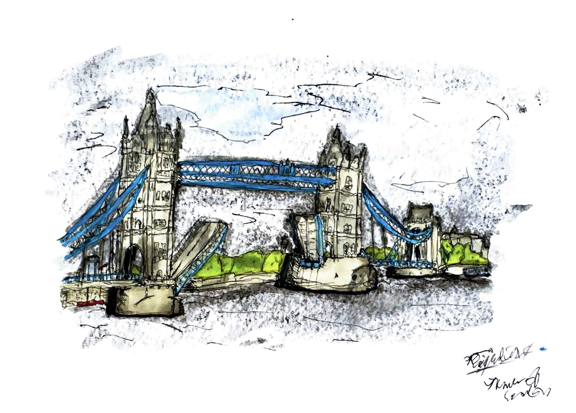 ArtStation - Tower Bridge, UK