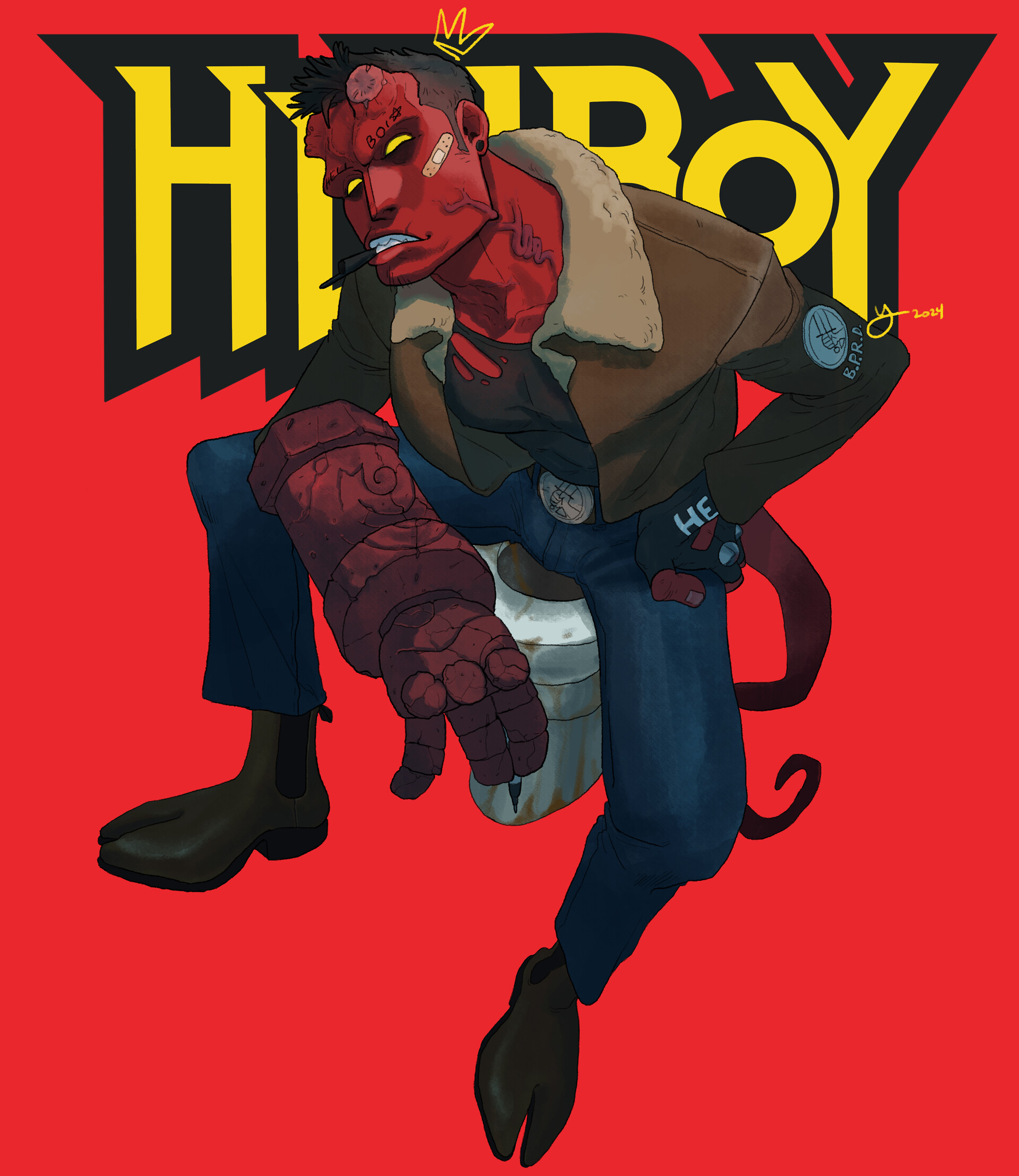 ArtStation - HellBoy