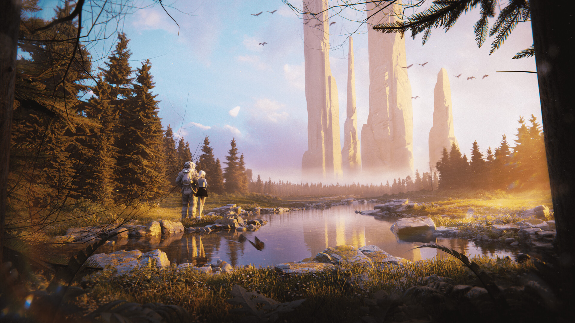 ArtStation - Distant Heights