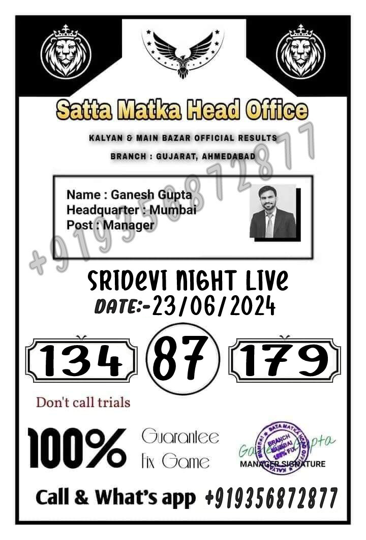 ArtStation - Satta Matka Dpboss Matka Guessing Satta Matta Matka Kalyan ...