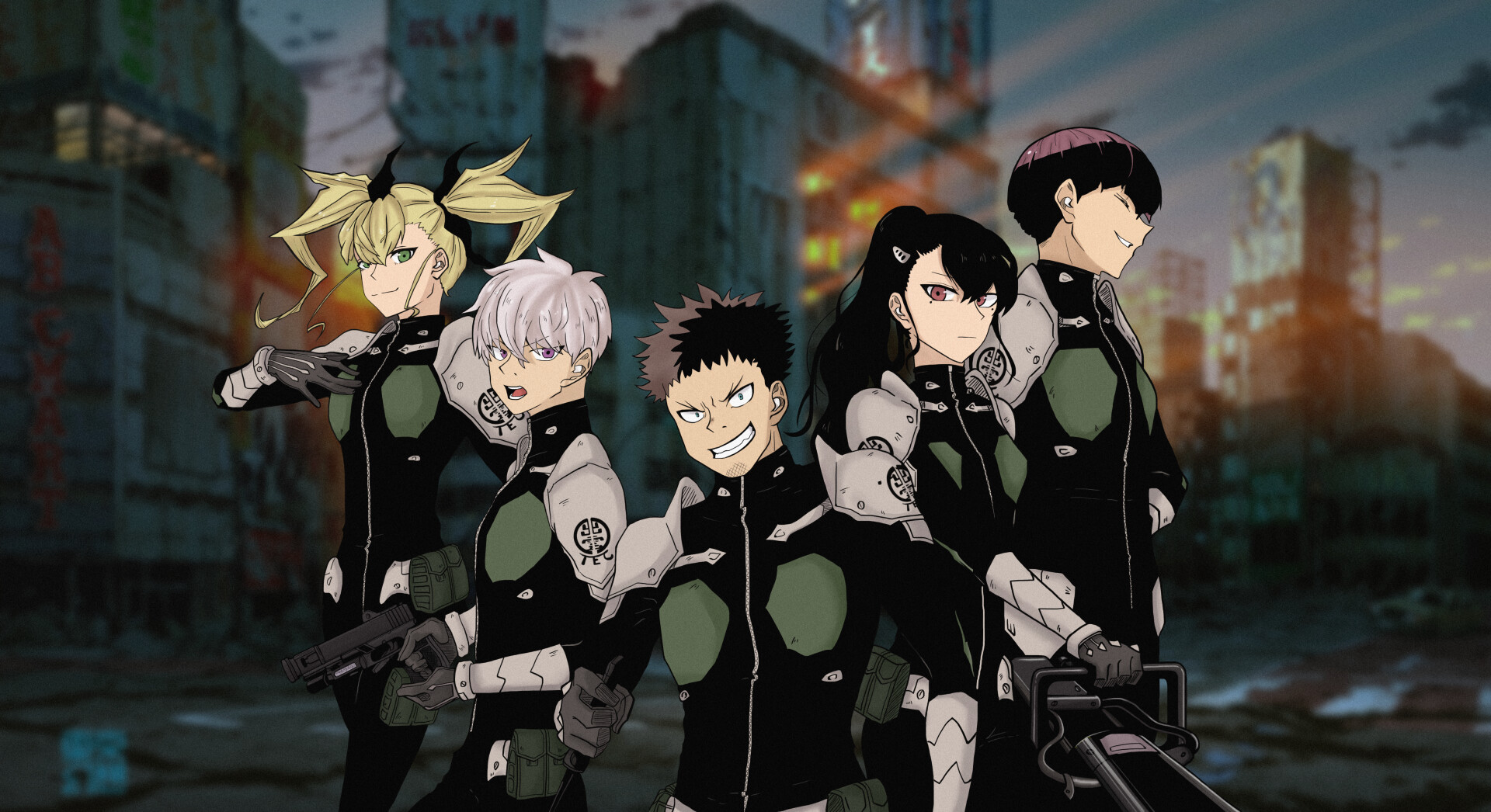 ArtStation - Kaiju No. 8 | Fan art