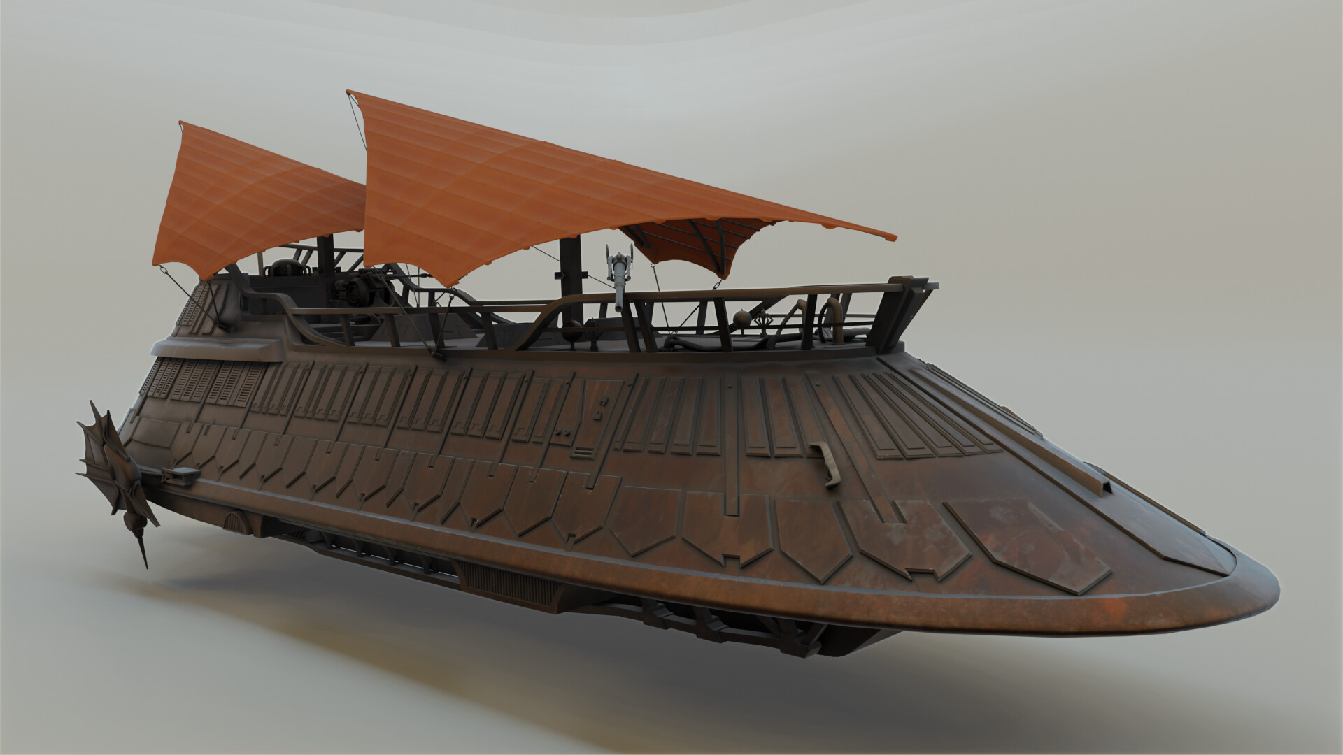 ArtStation - Jabba's Luxury Sail Barge
