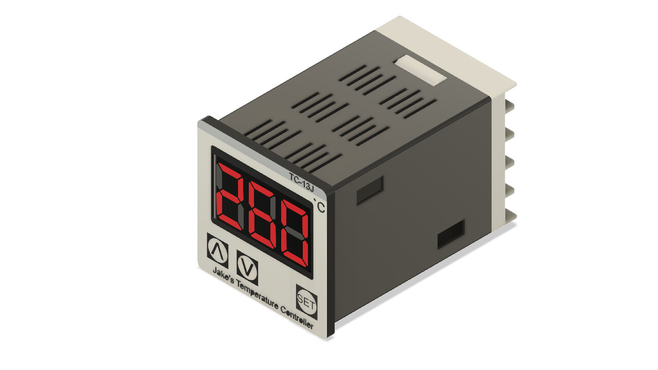 ArtStation - Temperature Controller Enclosure.
