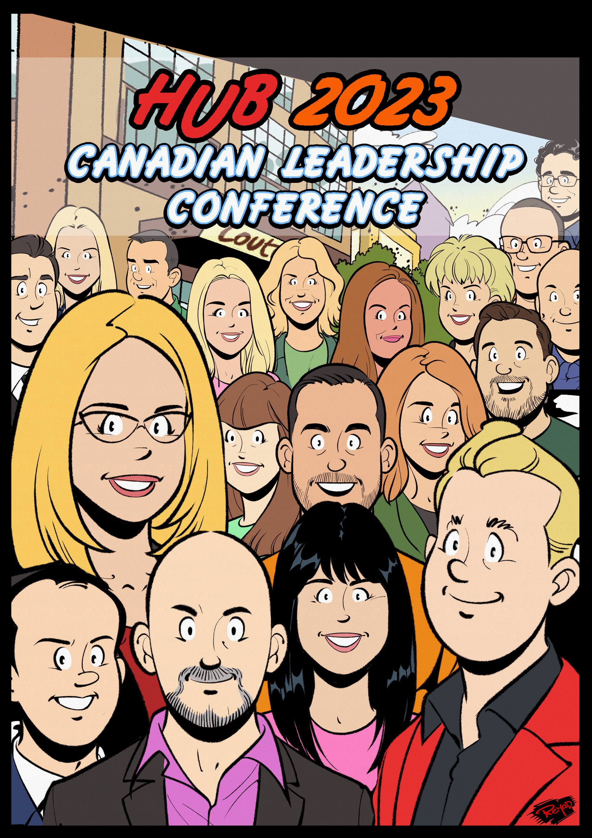 ArtStation - Archie style Comic - Canadian Leadership Conference